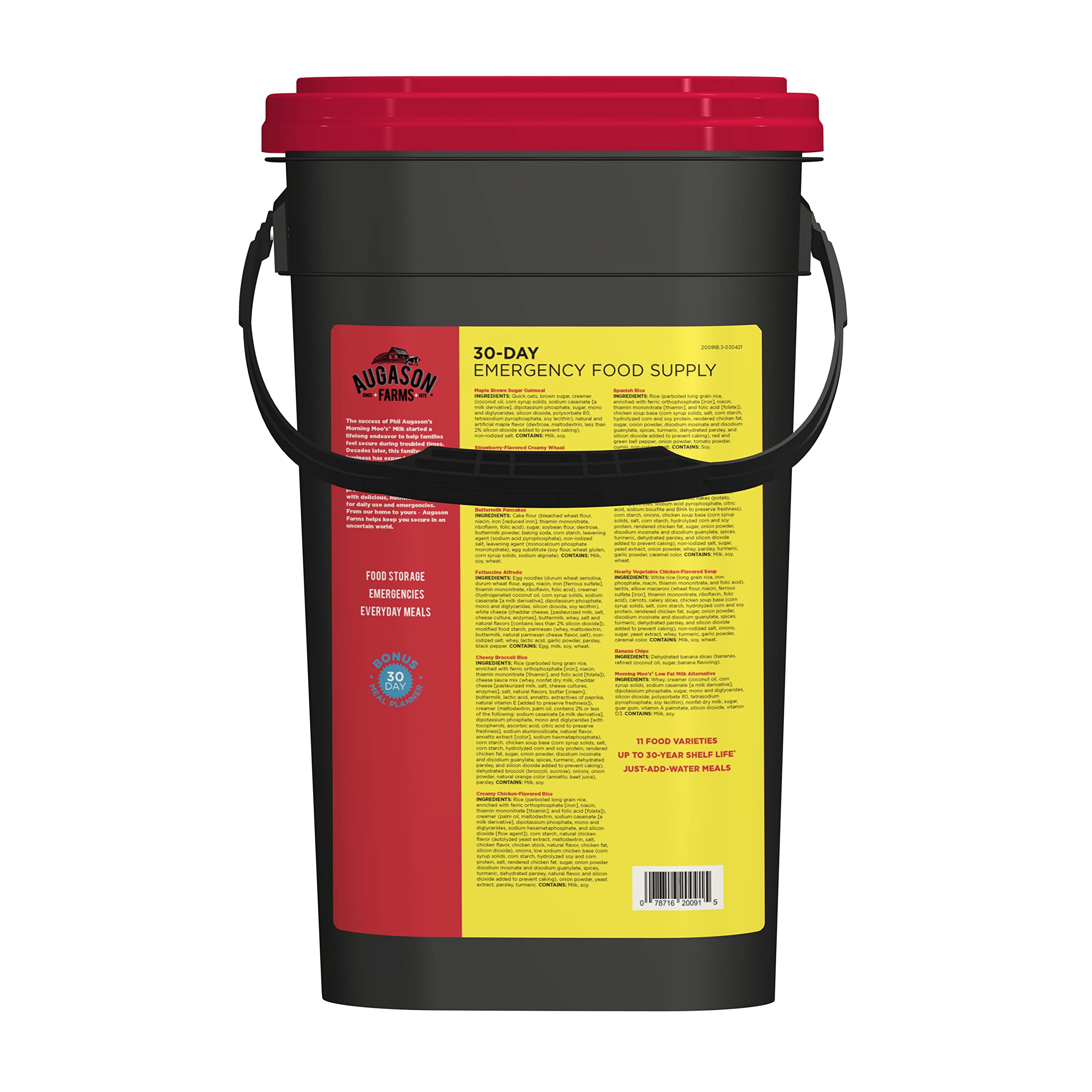 Augason Farms 30-Day Emergency Food Supply at Steven Peraza blog