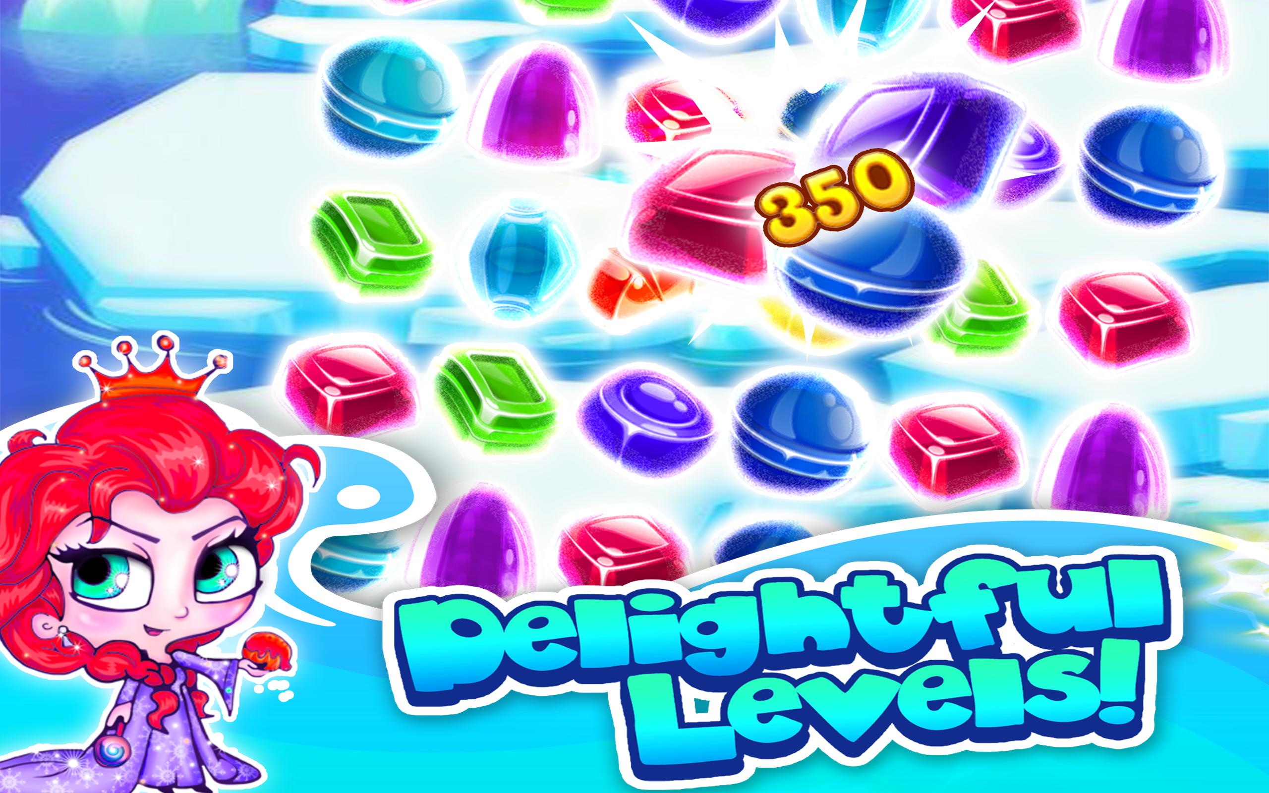 Frozen Ice Queen: Match-3 Candy Game For Kindle Fire - App on Amazon ...