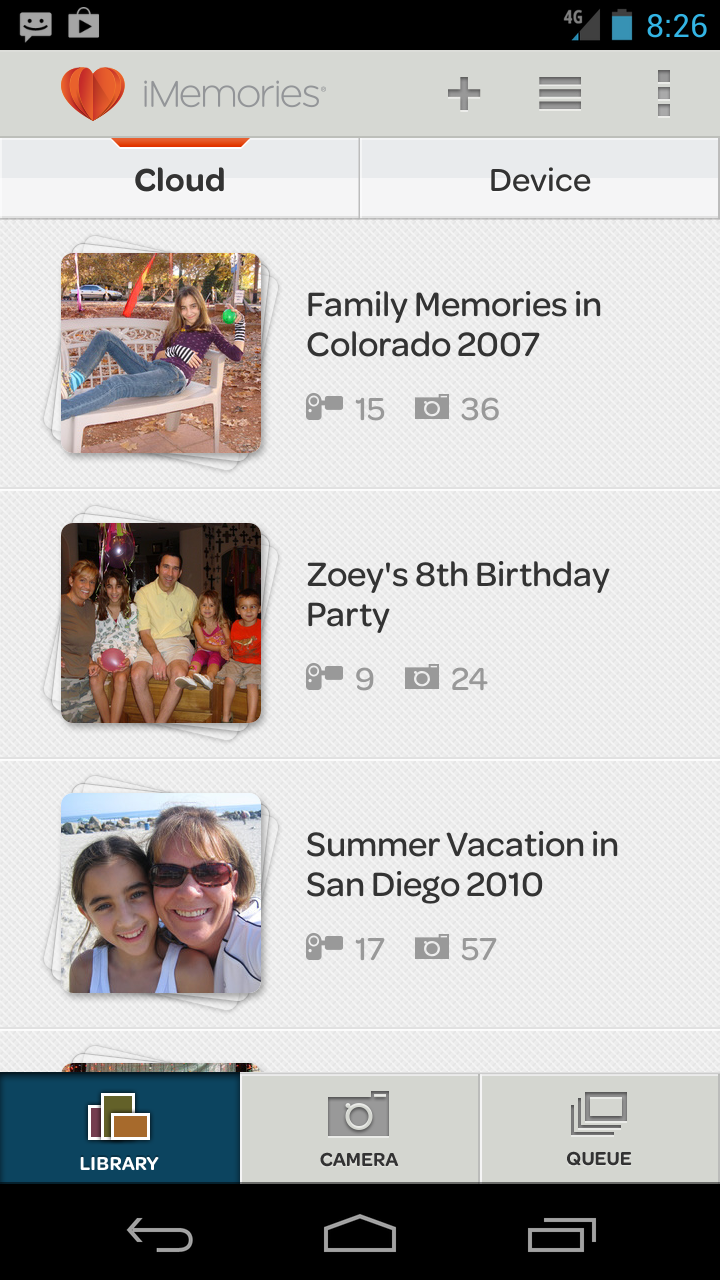 iMemories - App on Amazon Appstore