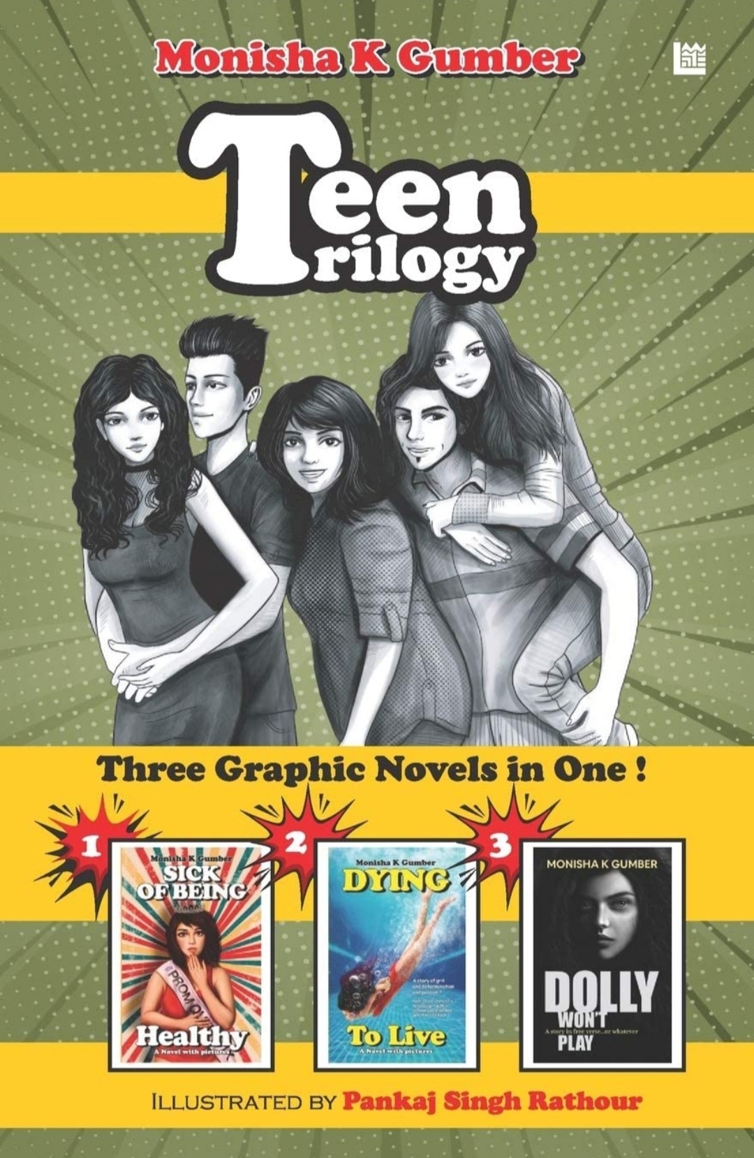 Buy Teen Trilogy: Three Graphic Novels in One Book Online at Low Prices ...