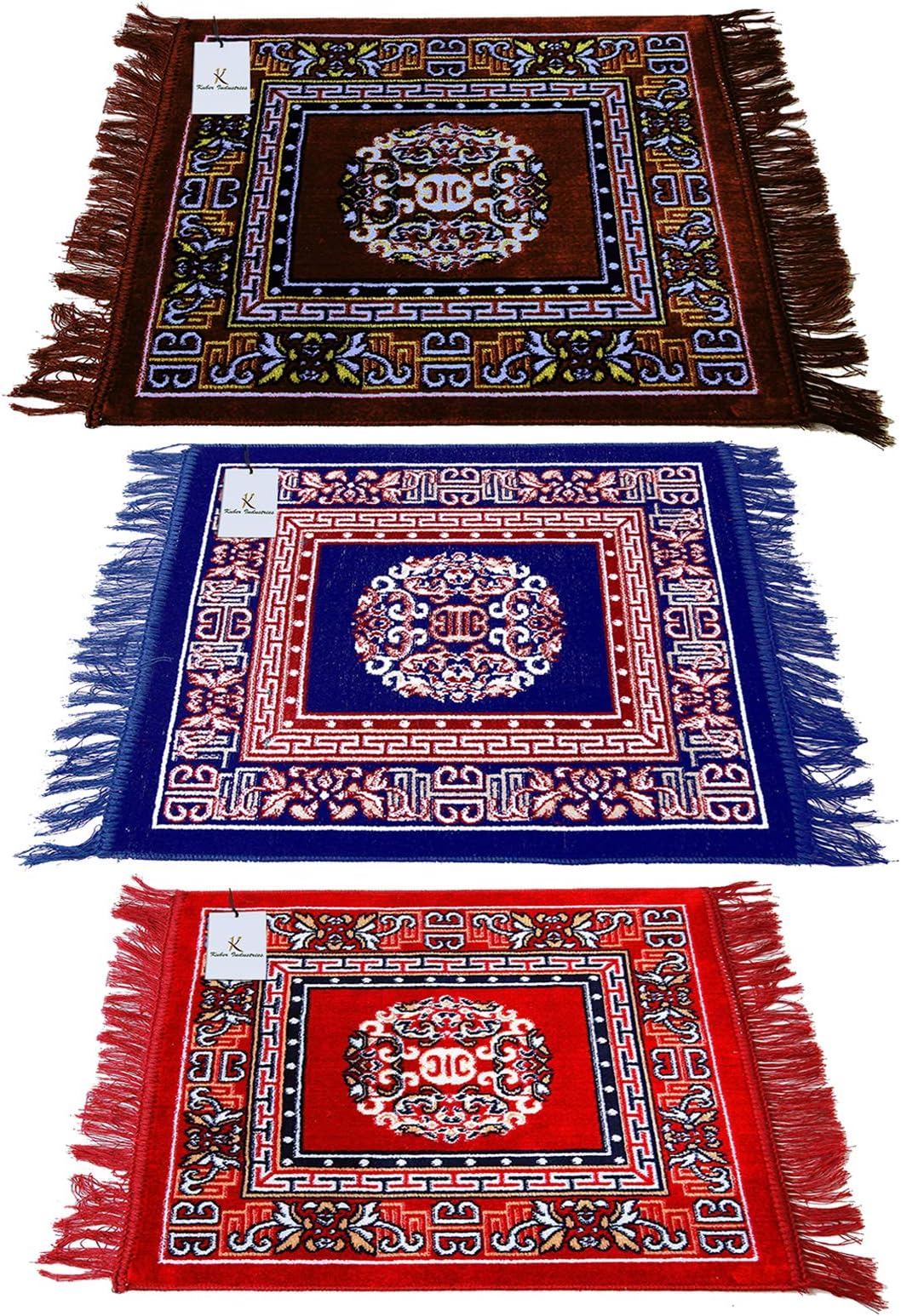 Kuber Industries Kitchen/Floor Mat|Solid Traditional Print & Soft ...