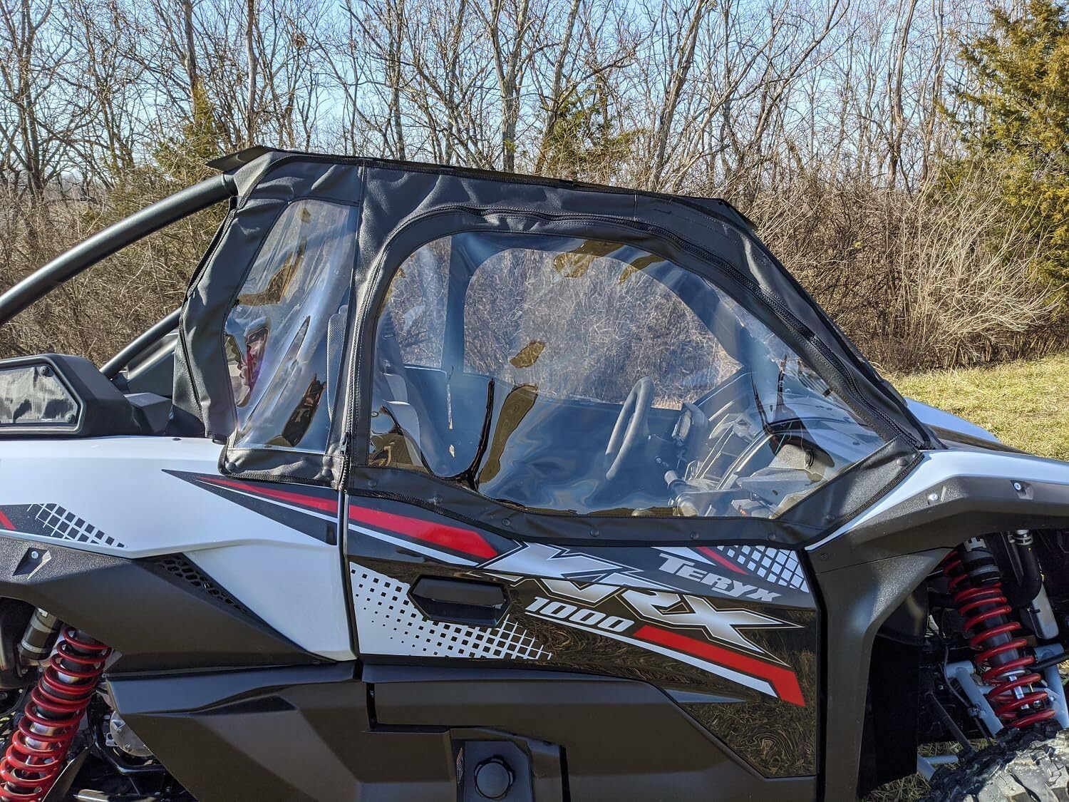 Amazon.com: Falcon Ridge UTV Soft Half Upper Front Doors Compatible ...