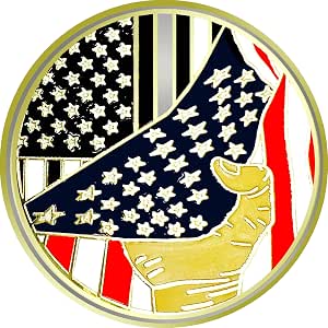 Amazon.com: PBX-002-K Thin Gray Line American Flag Corrections ...