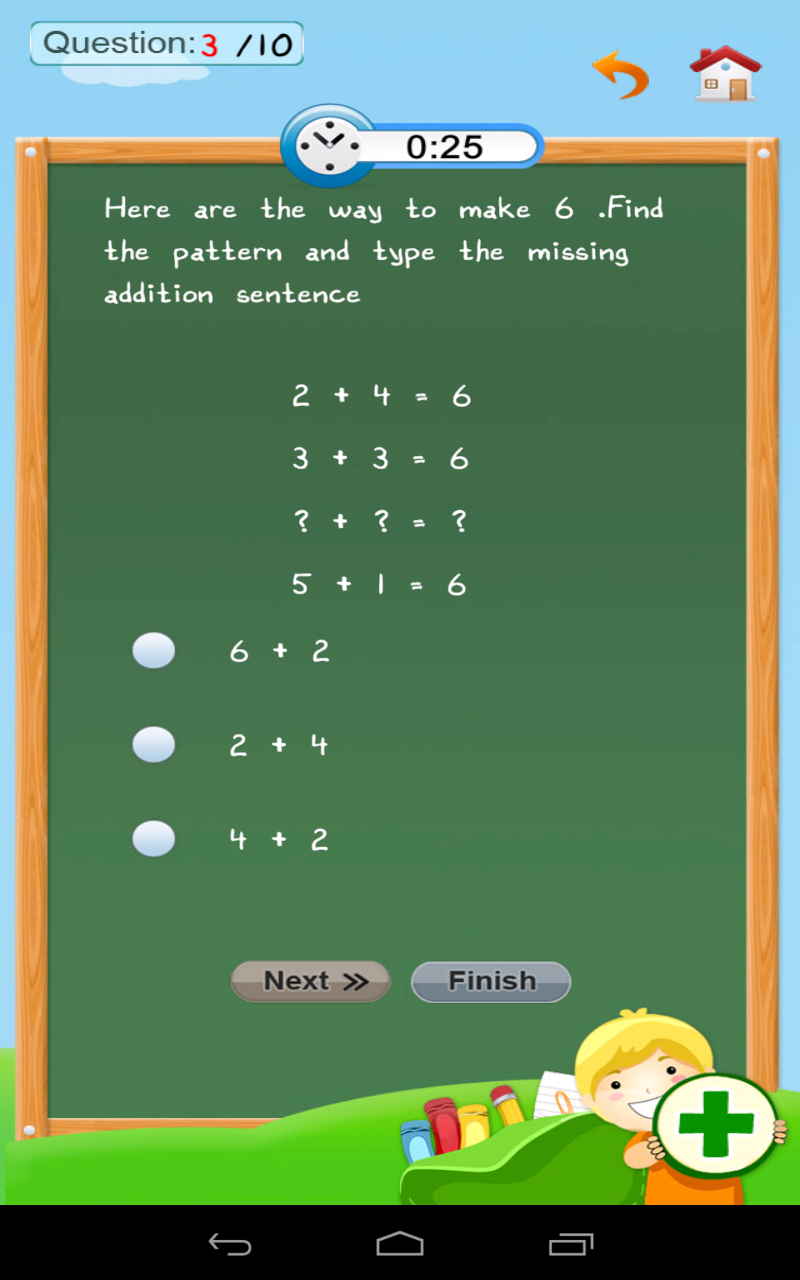 Addition for 1st grade - App on Amazon Appstore