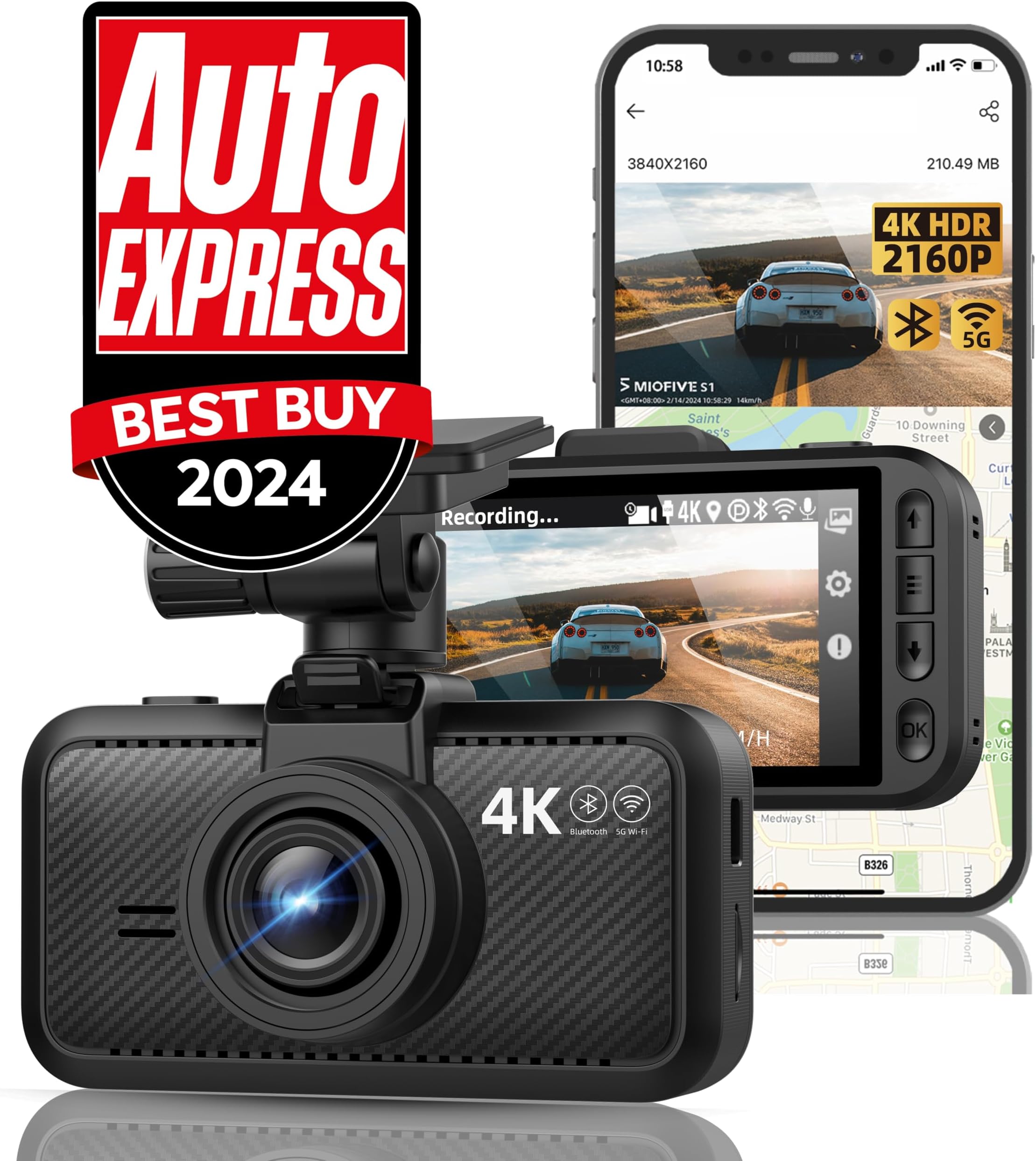 Nextbase 122 Dash Cam : Amazon.com.au: Electronics