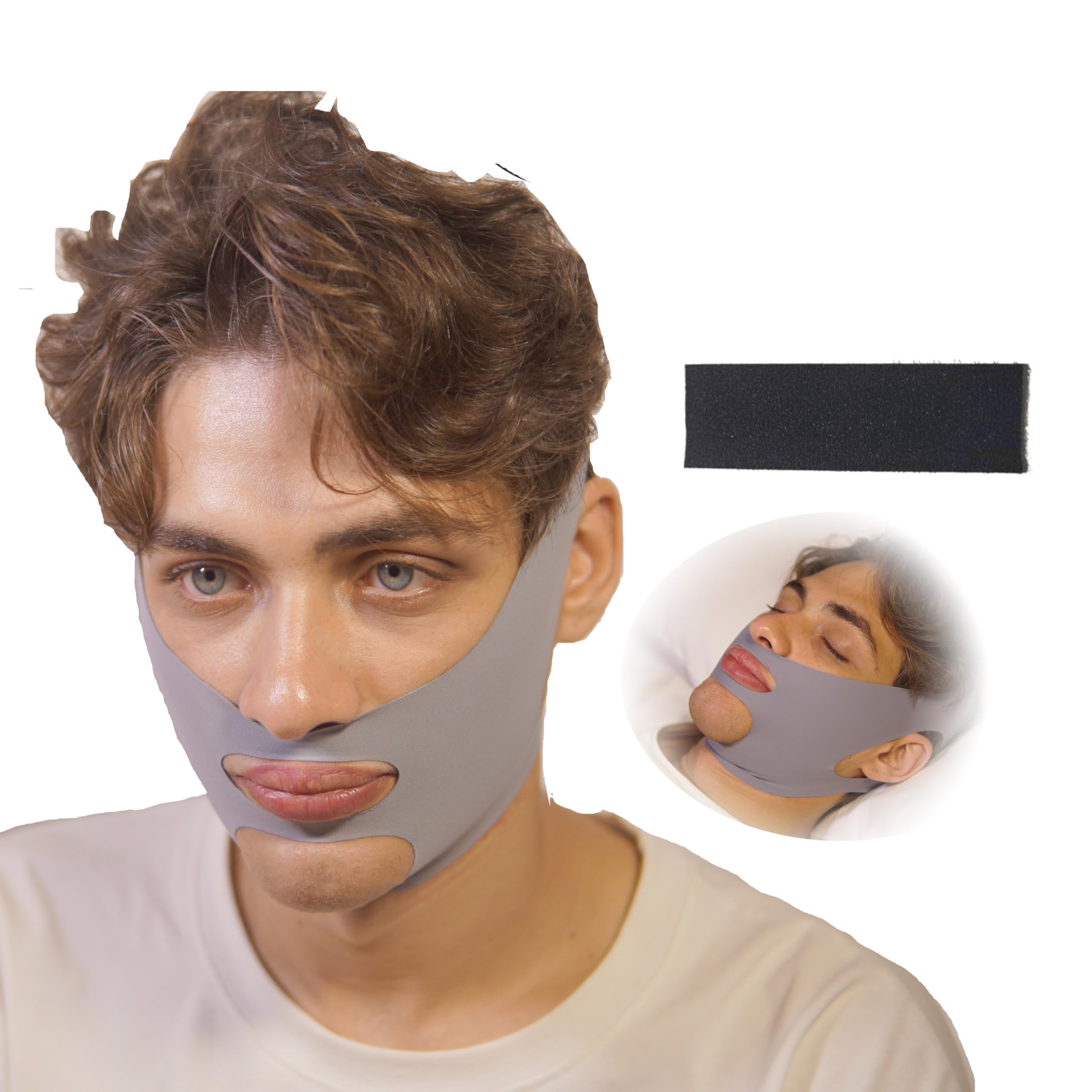 Chin Strap for Sleeping, Anti Snoring Chin Strap, Premium Airflow Jaw ...