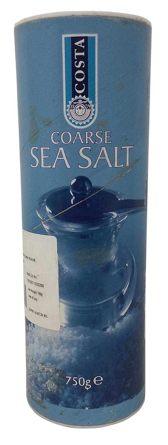 Costa Coarse Sea Salt, 750g Tin : Amazon.in: Grocery & Gourmet Foods