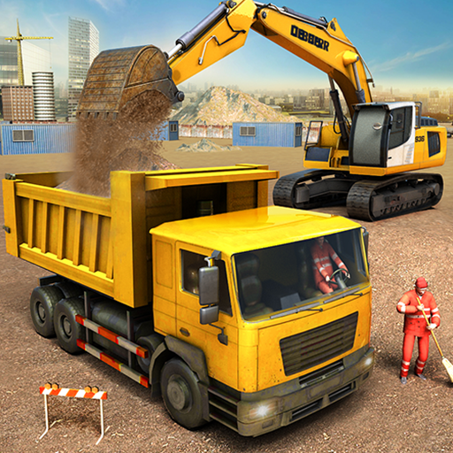 Excavator Truck Simulator Games – City Construction Excavator Crane ...