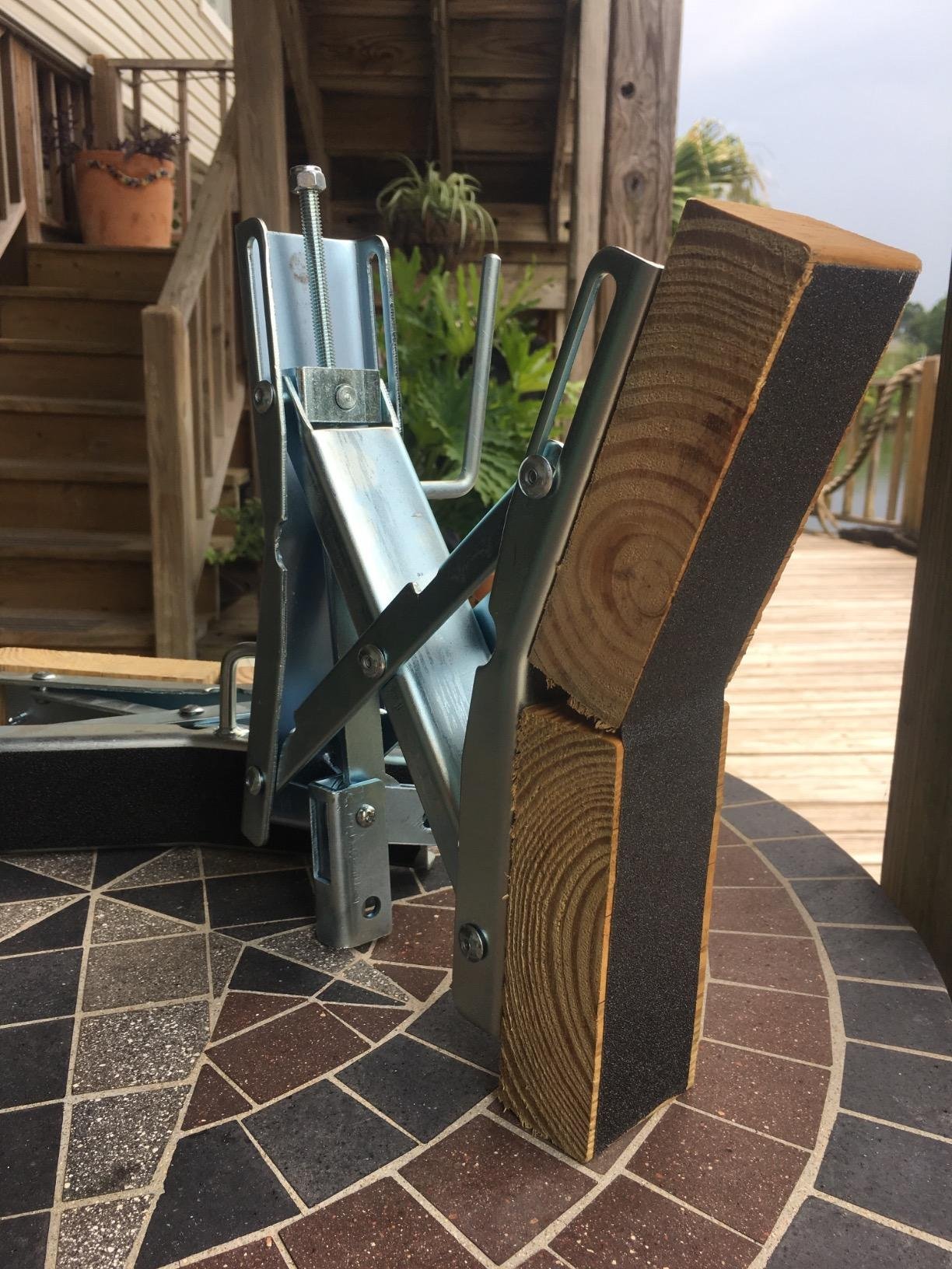 Amazon.com: OxGord Axel-Chock Wheel-Stabilizer for RV, Trailer, Camper ...