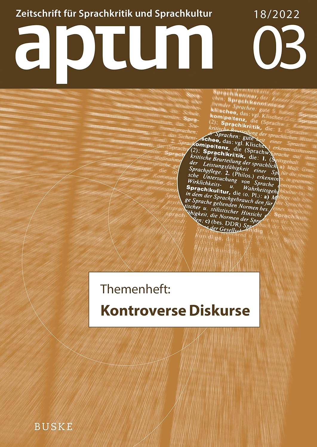 Amazon.com: Aptum, Zeitschrift für Sprachkritik und Sprachkultur 18 ...