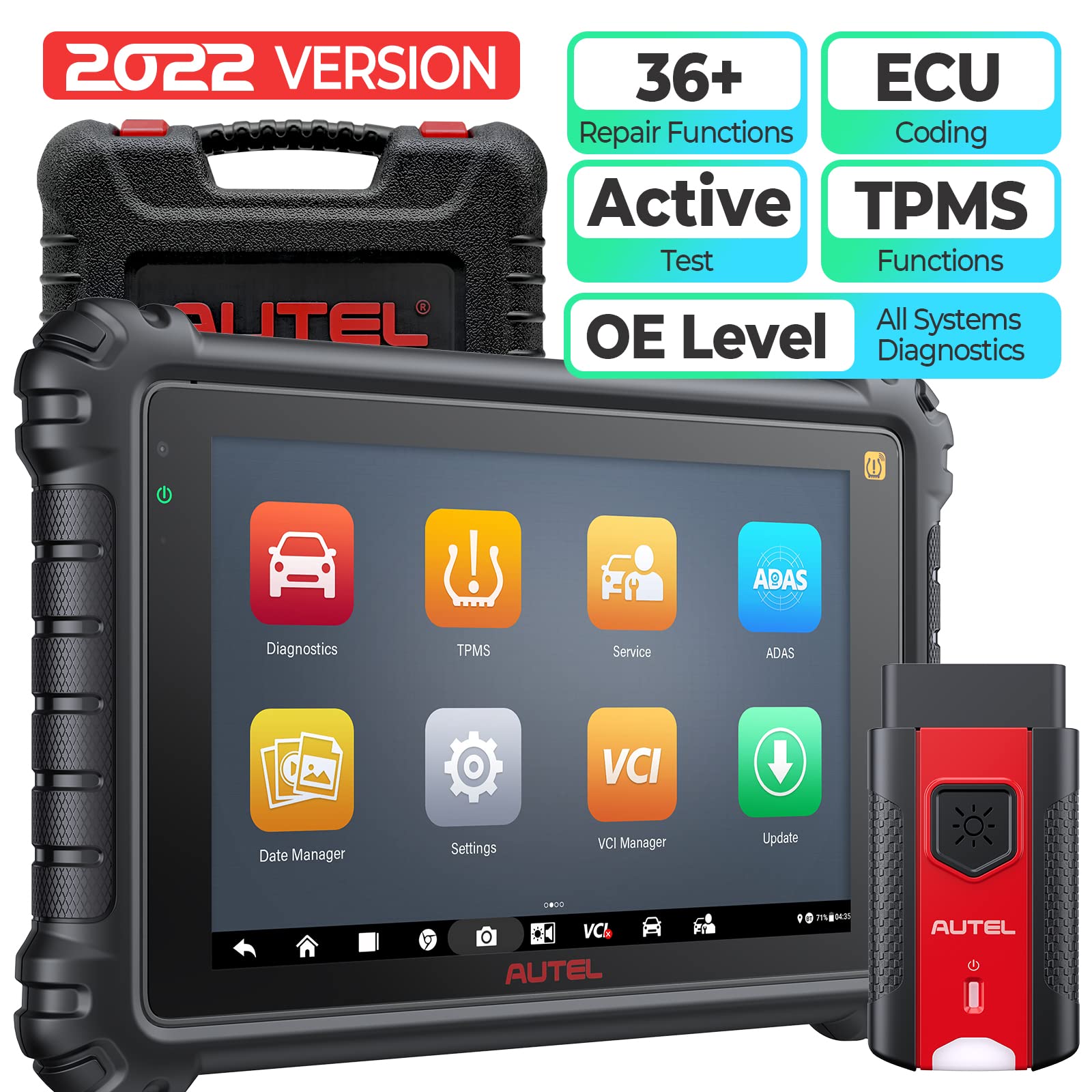 Buy Autel MaxiSys MS906PRO-TS Scan Tool, 2022 New Diagnostic Scanner ...