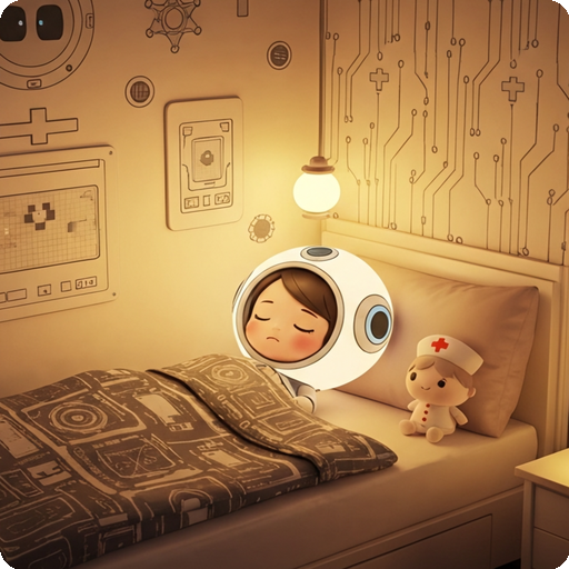 Sleeping Baymax Healthcare Robot Sleep Sounds & Air Purifier Hum for ...