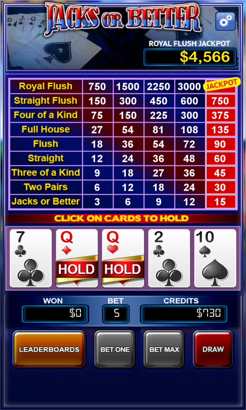 Video Poker - App on Amazon Appstore