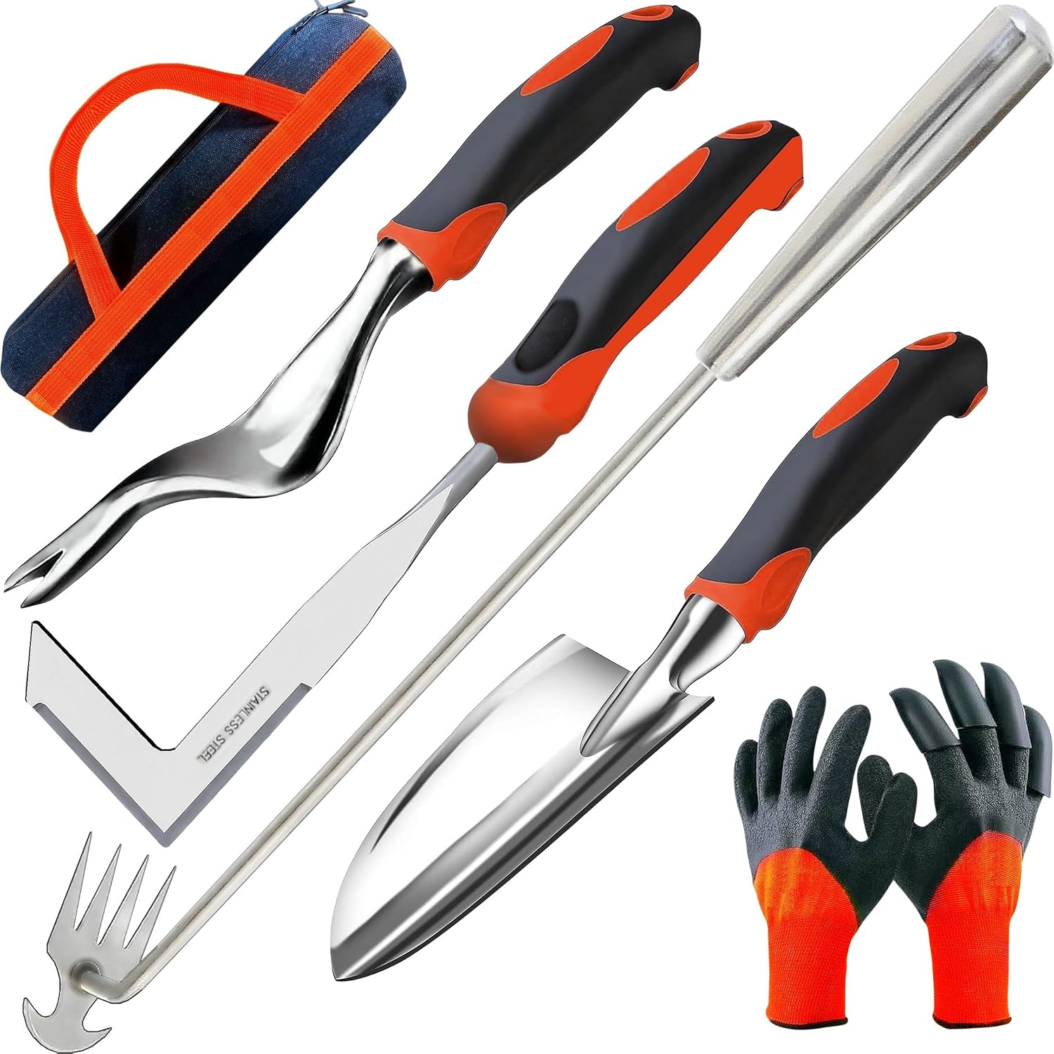 Amazon.com : Weed Puller Garden Tools Set Grandpas Hand Weeder Tool ...