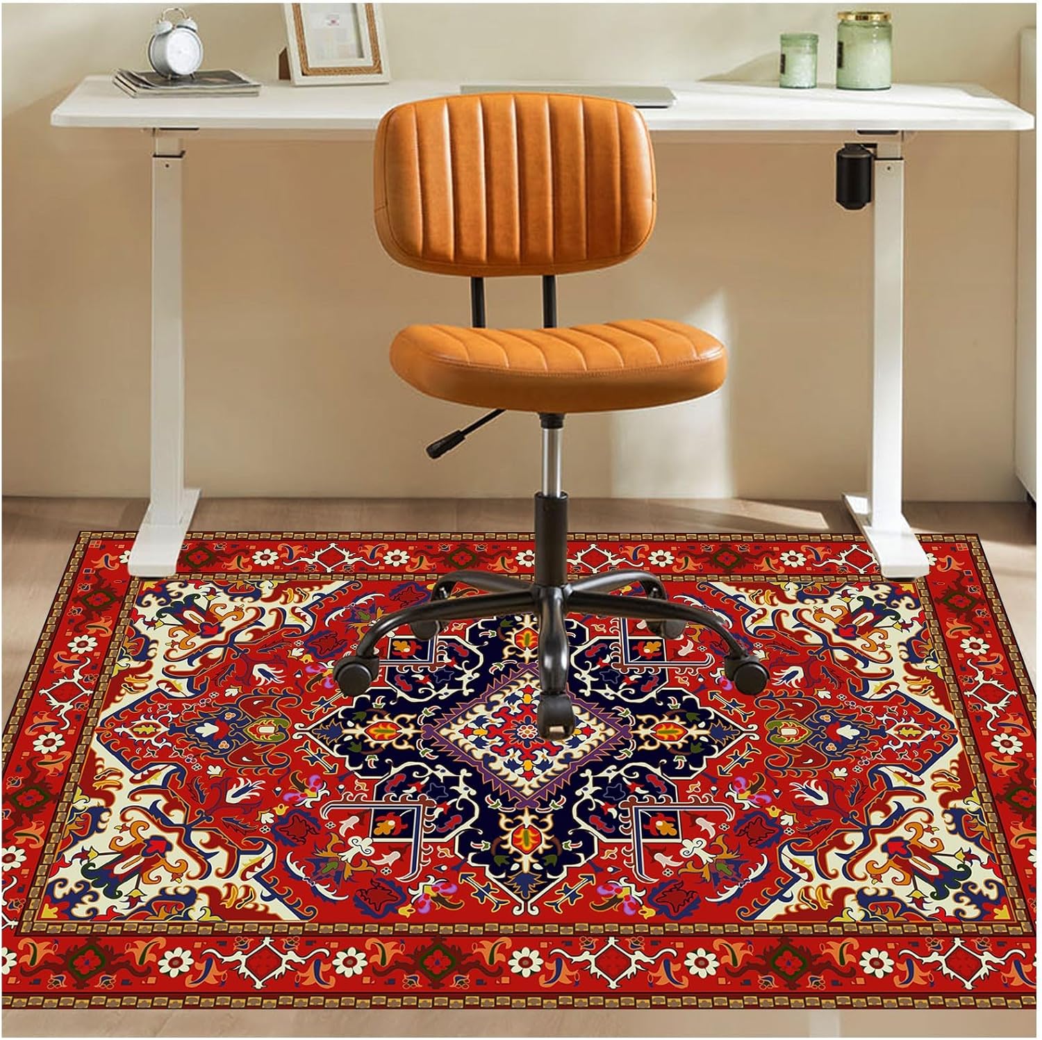 Amazon.com : Office Chair Mat for Hardwood Floor, 48"x60" Anti-Slip ...