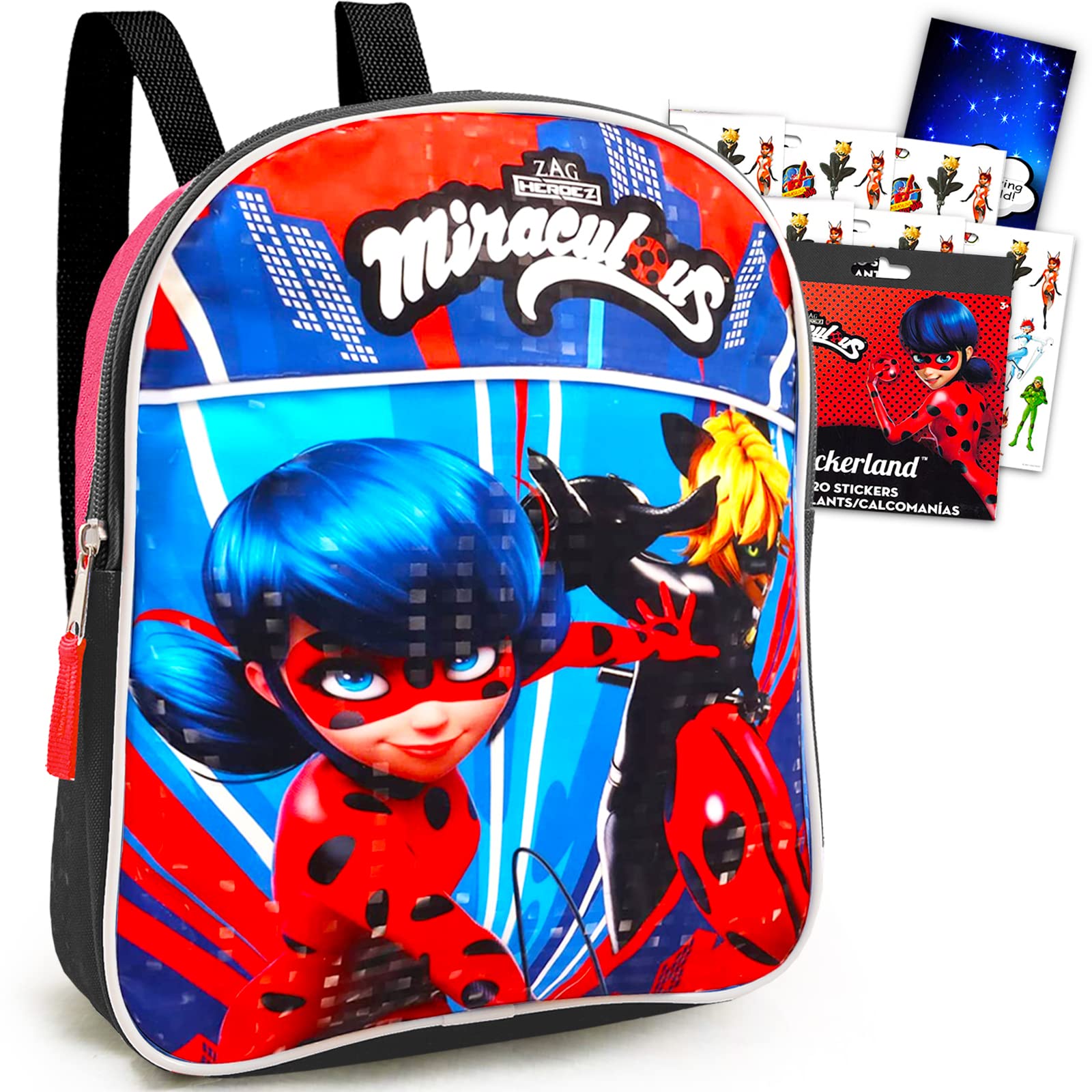 Buy The Miraculous Ladybug MINI Backpack Set ~ 3 Pc School Supplies ...