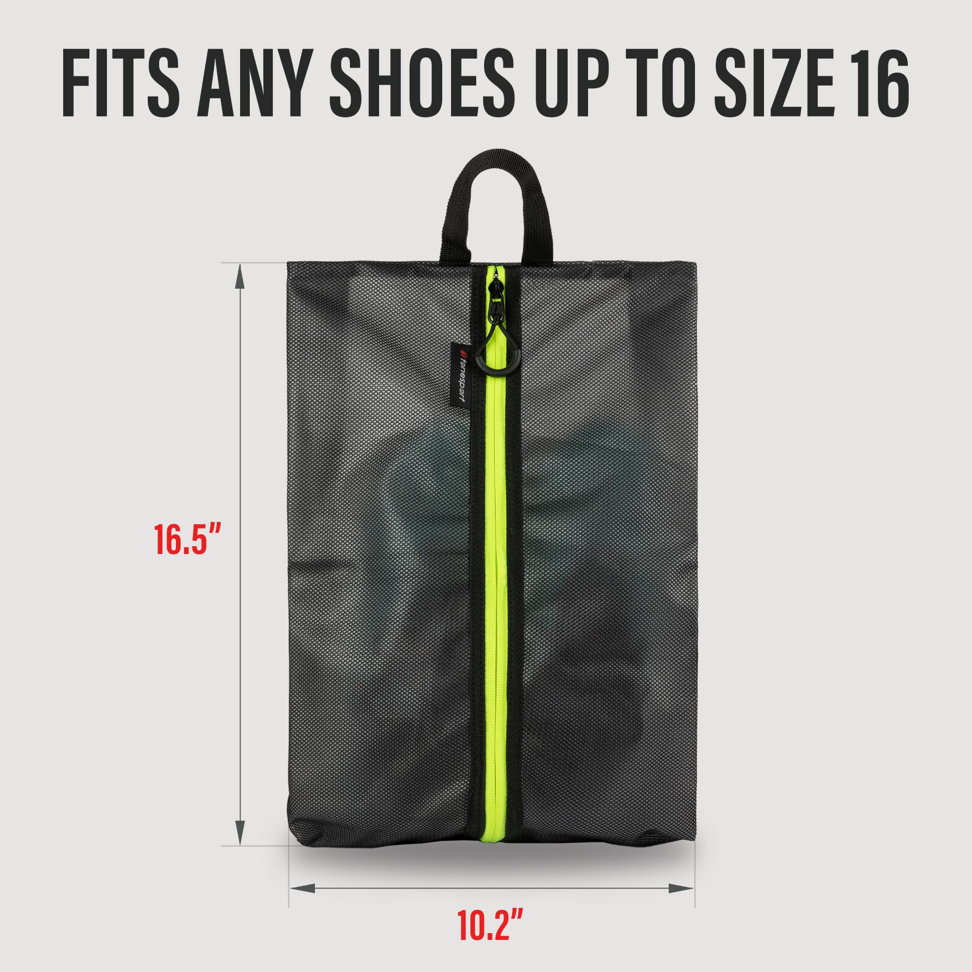 Snapklik.com : Water Resistant Travel Shoe Bag - Shoe Bags For Packing ...