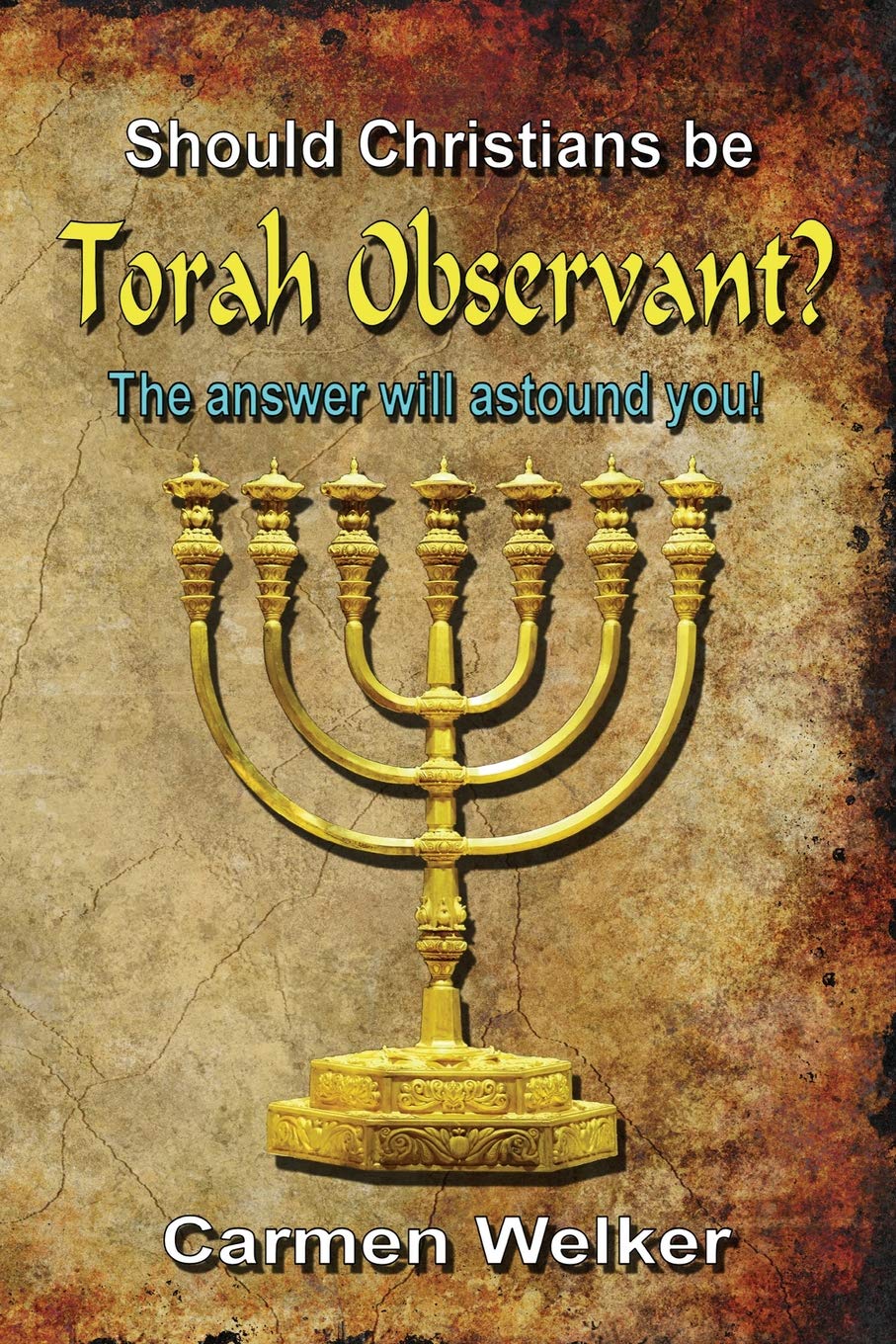 Should Christians be Torah Observant?: Welker, Carmen: 9781623740078 ...