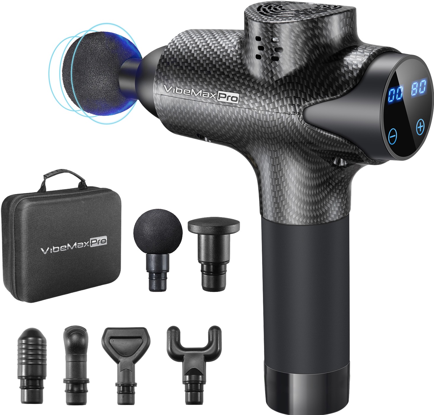 Watch VibeMax Pro Massage Gun Deep Tissue Percussion Massager on Amazon ...