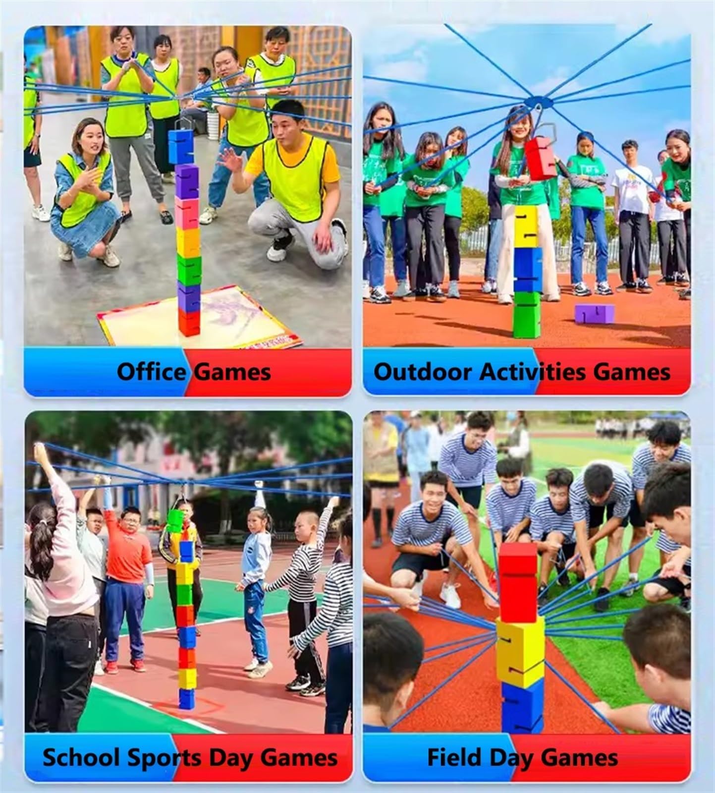 Group Games Team Building Games For Work Adults Indoor Outdoor ...