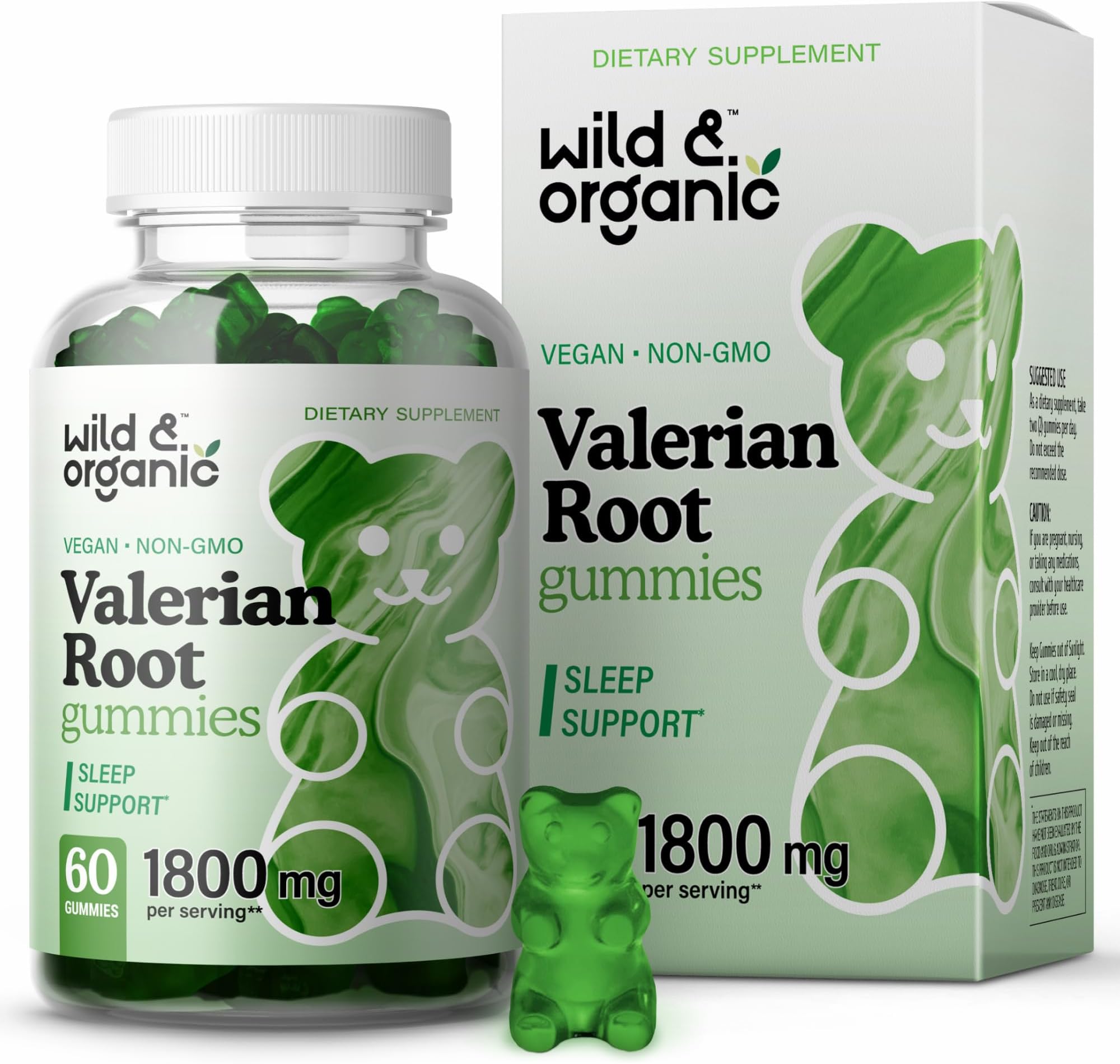 Amazon.com: Wild & Organic Valerian Root Gummies - Natural Sleep ...