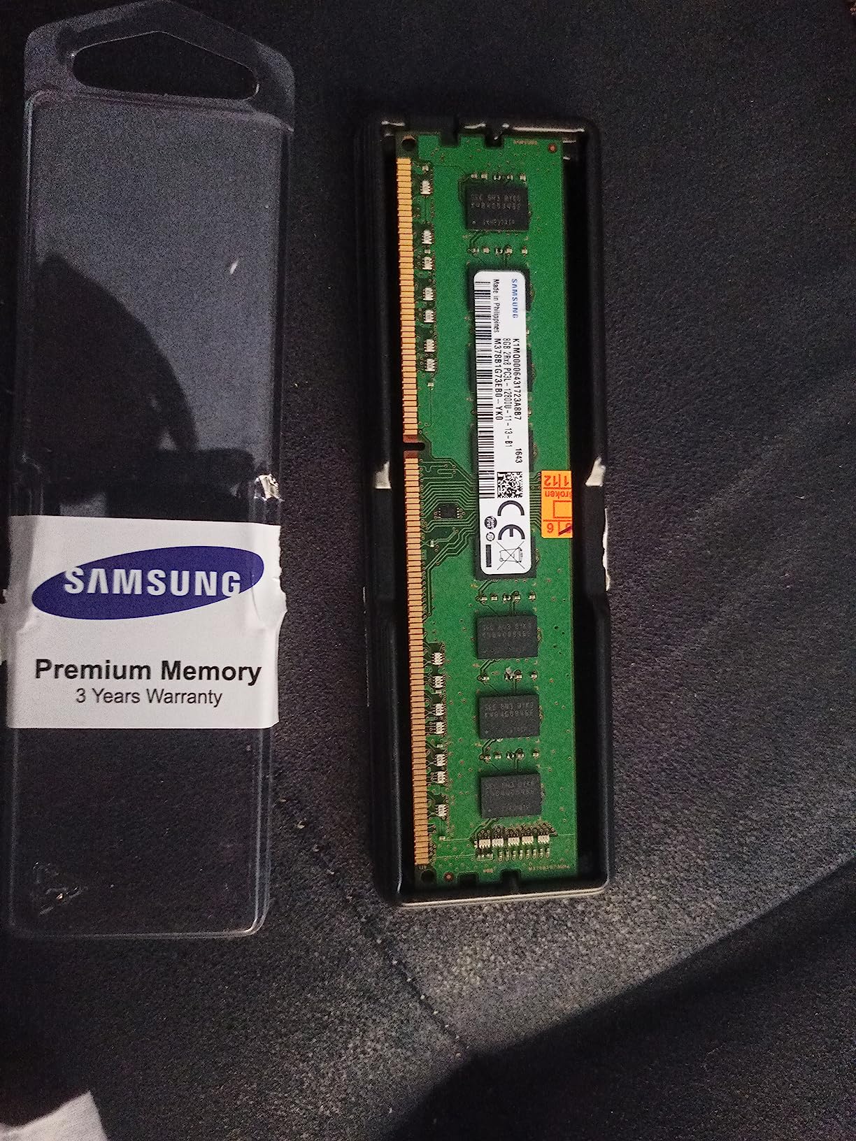 Amazon.in: Buy Samsung 8GB, 240-pin DIMM, DDR3 PC3-12800, Desktop ...