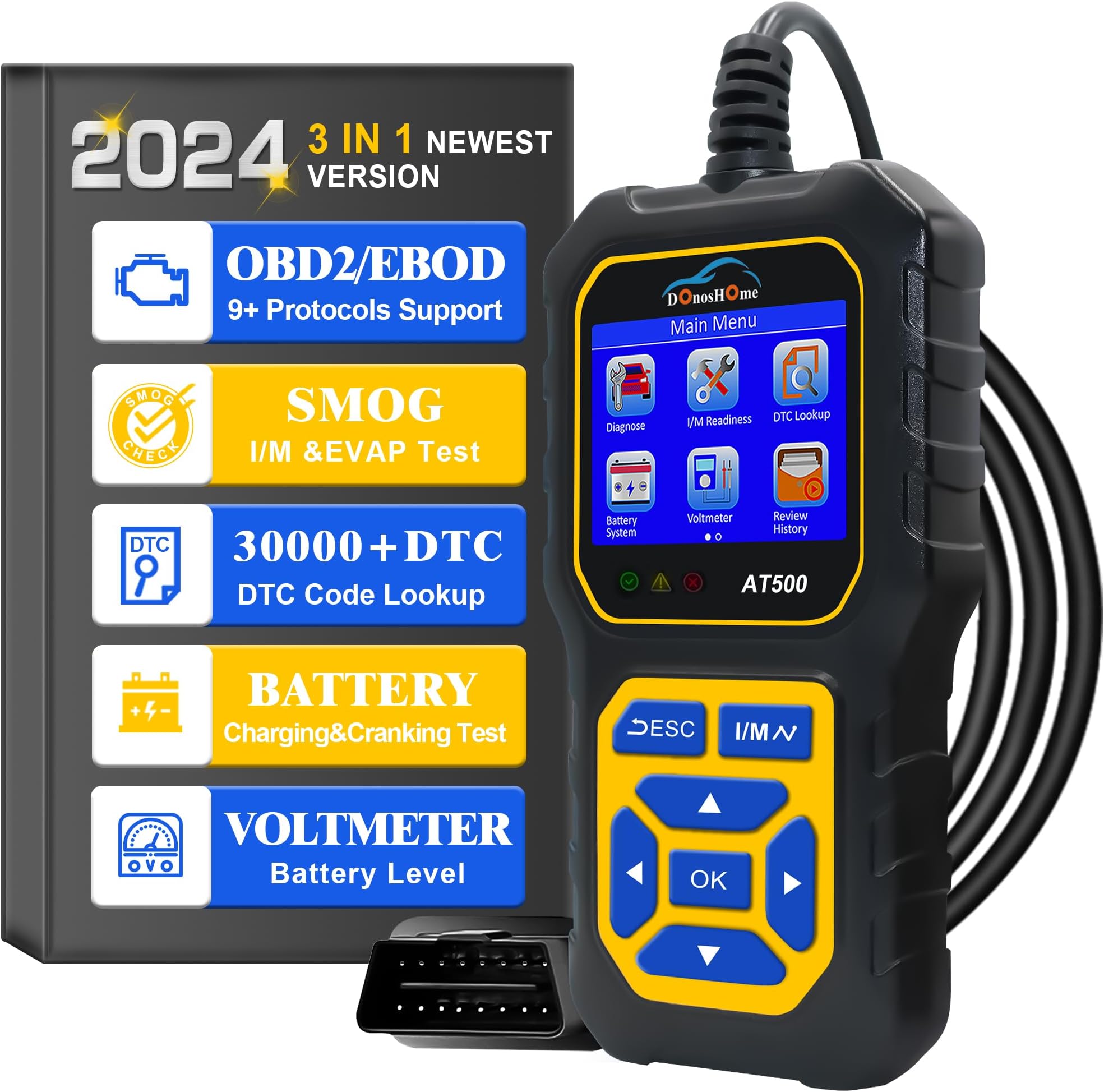 MOTOPOWER MP69033 OBD2-scanner universele auto-motor-foutcode-lezer ...