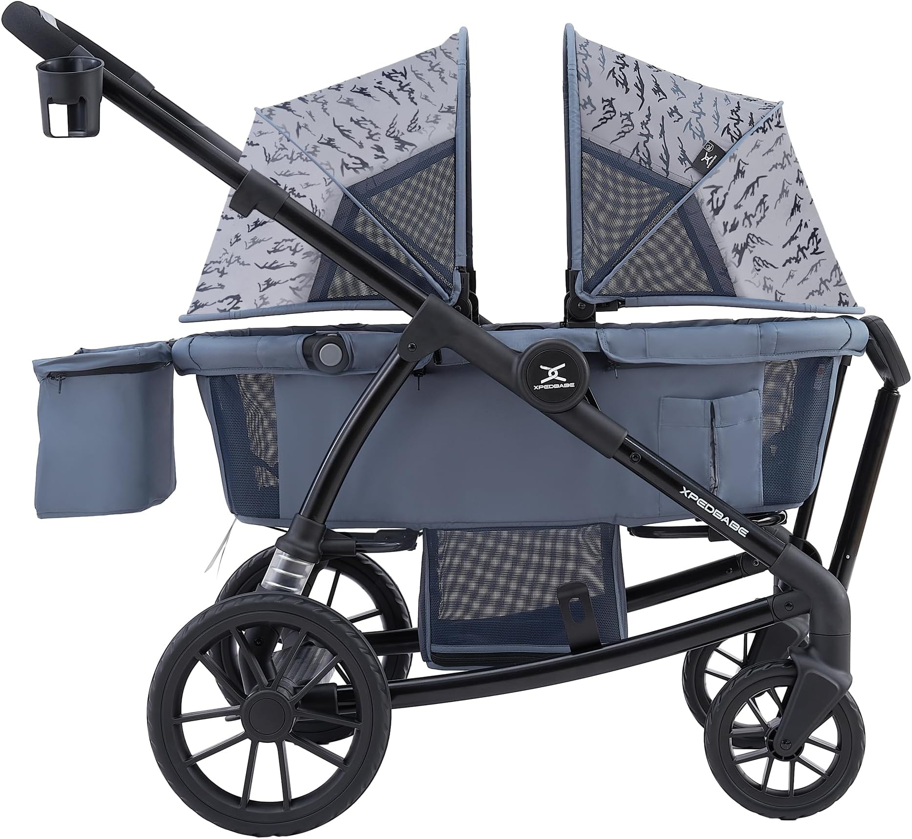 Amazon.com : Xped Babe All-Terrain Wagon Stroller for Two Kids, Double ...