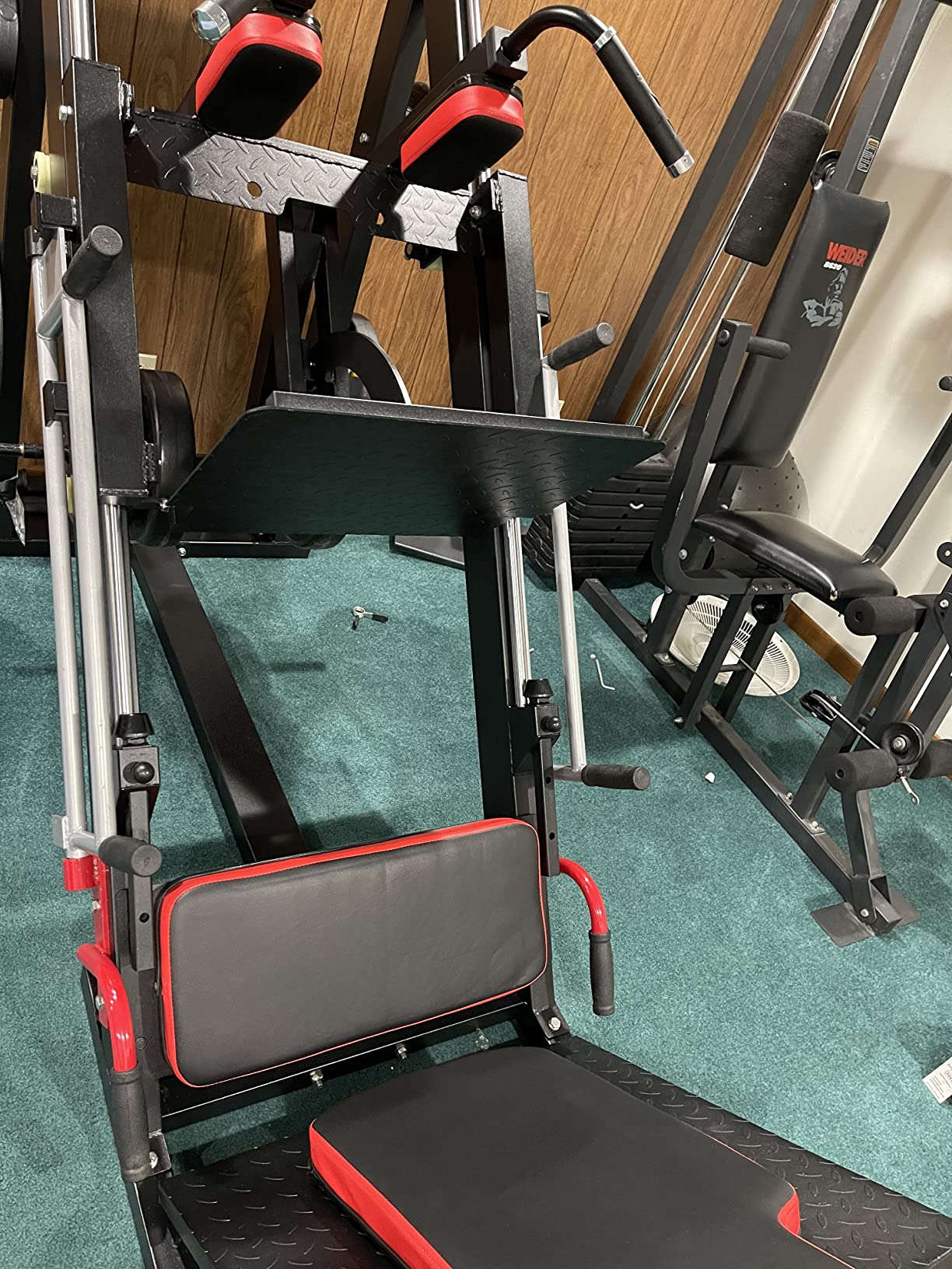$100/mo - Finance GMWD Leg Press Hack Squat Machine Combo, Hip Sled ...