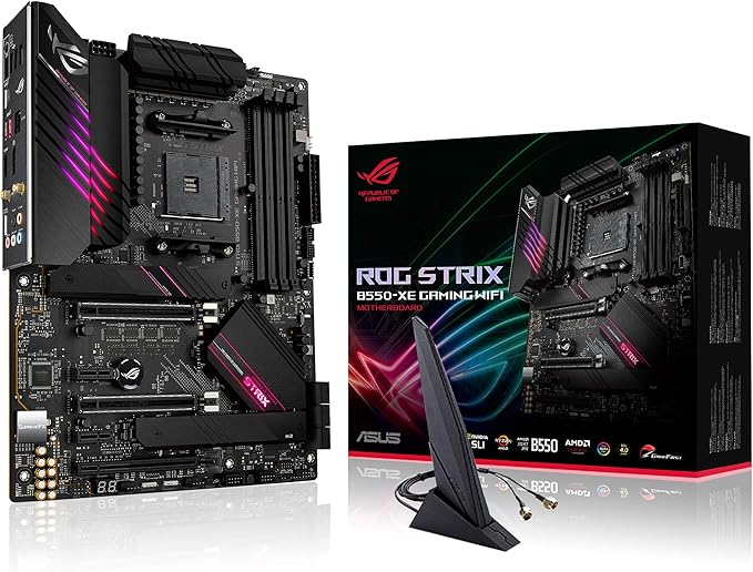 Amazon.com: ASUS ROG Strix AMD AM4 ATX Motherboard - WiFi 6, 2.5Gb LAN ...