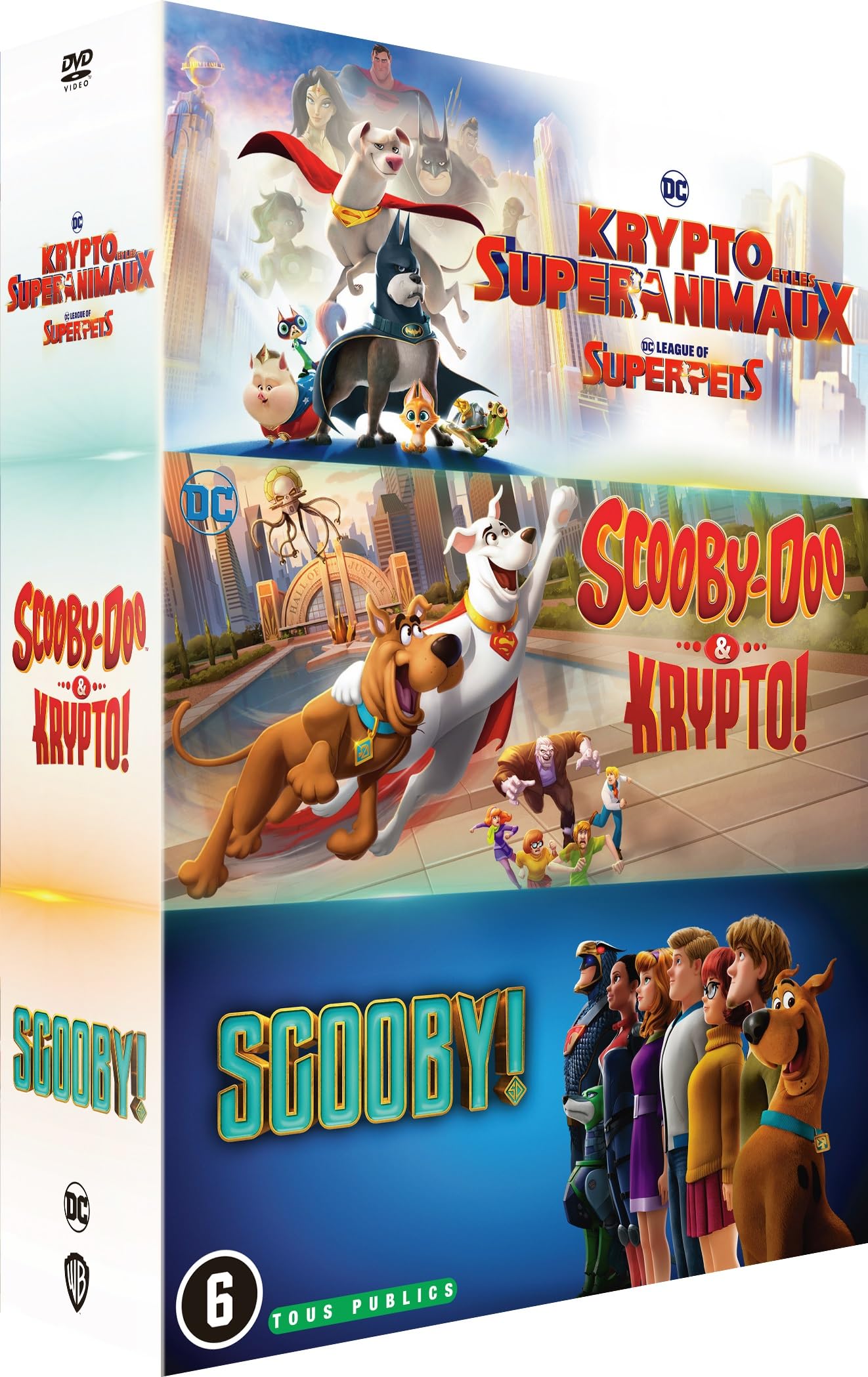 Krypto/Scooby : Coffret 3 Films [DVD]: Amazon.fr: Frank Welker, Will ...