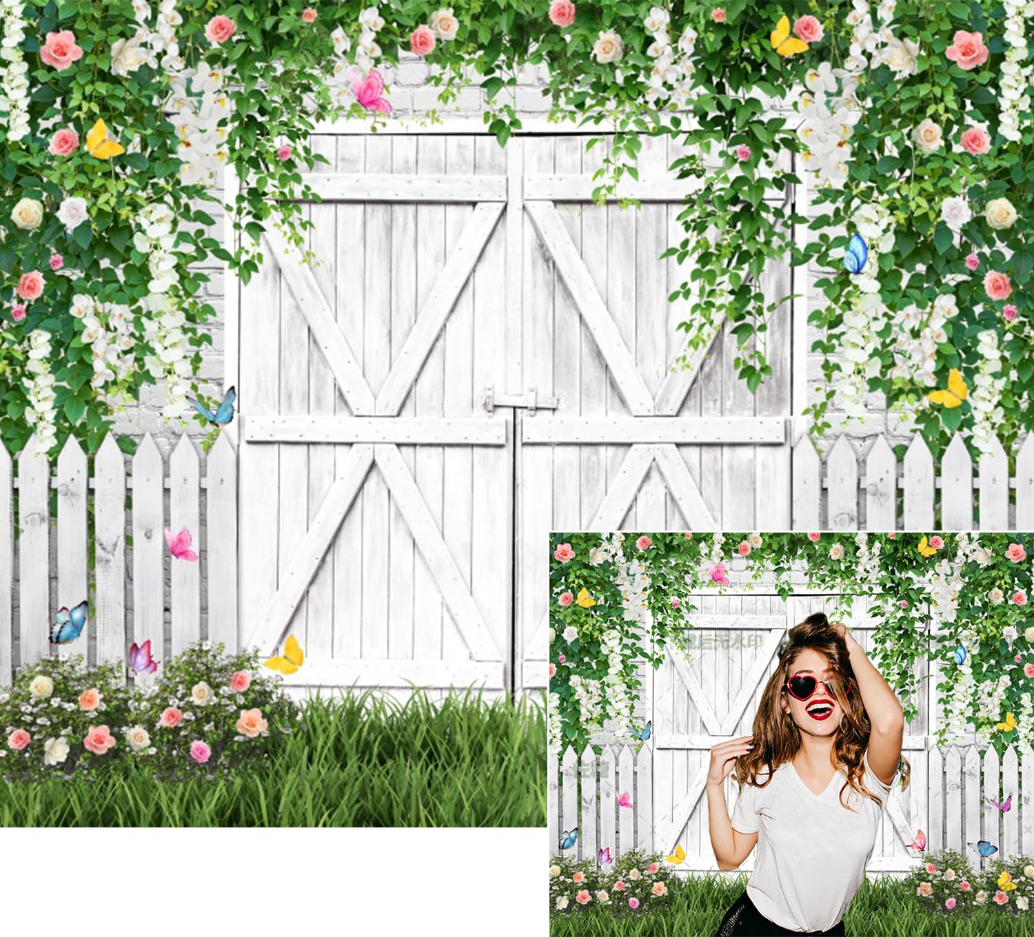 Vine Greenery On Wall Wedding Backdrop