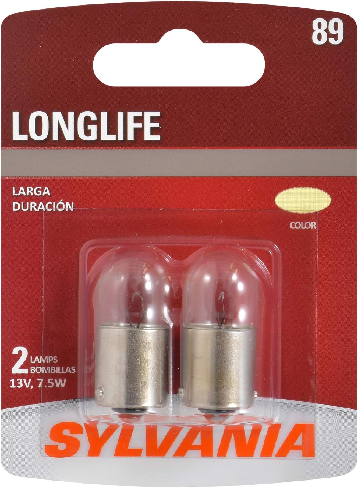 Amazon.com: SYLVANIA - 89 Long Life Miniature - Bulb, Ideal for ...