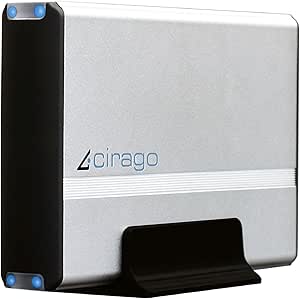 Amazon.com: Cirago 750 GB USB 2.0 Desktop External Hard Drive CST4750 ...