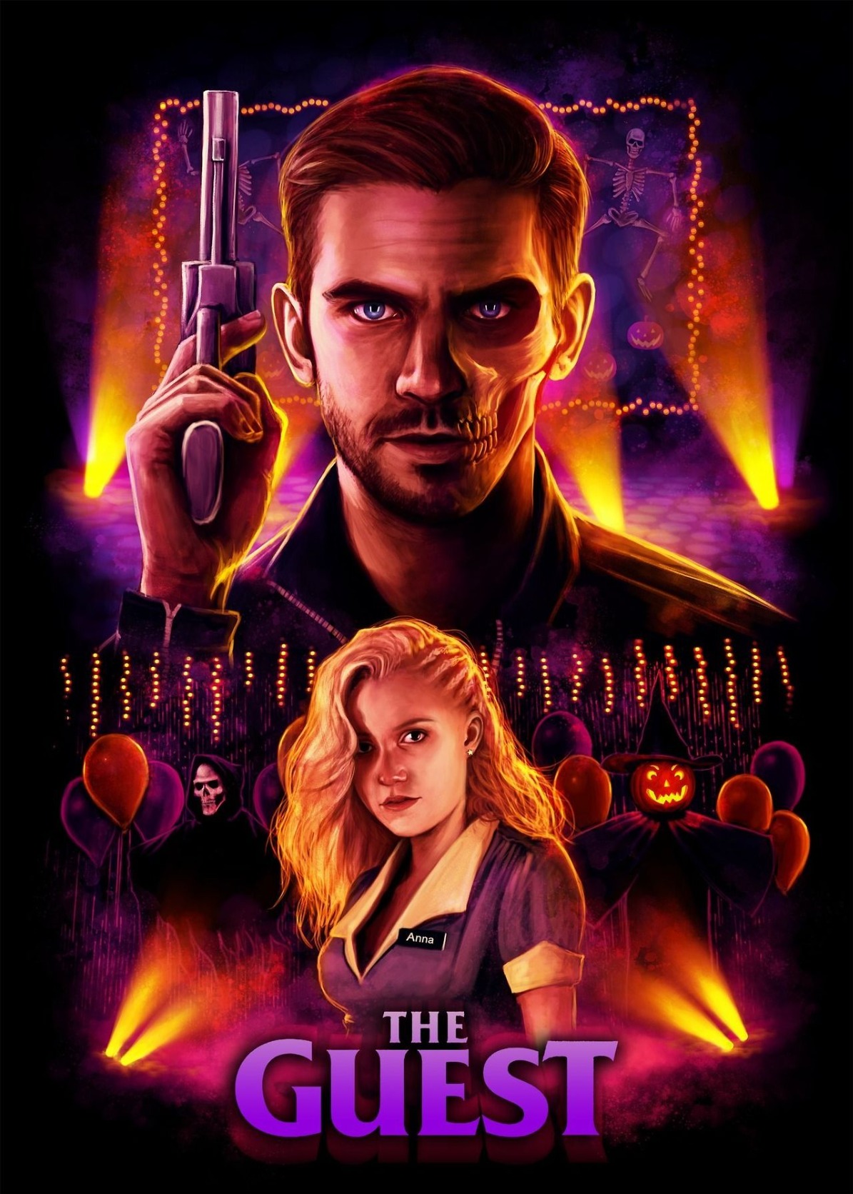 Amazon.com: The Guest : Dan Stevens, Sheila Kelley, Maika Monroe, Joel ...