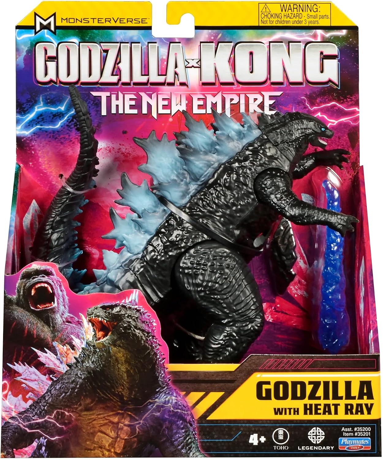 Godzilla x Kong : The New Empire : 6" Godzilla Original (w/Heat Ray ...