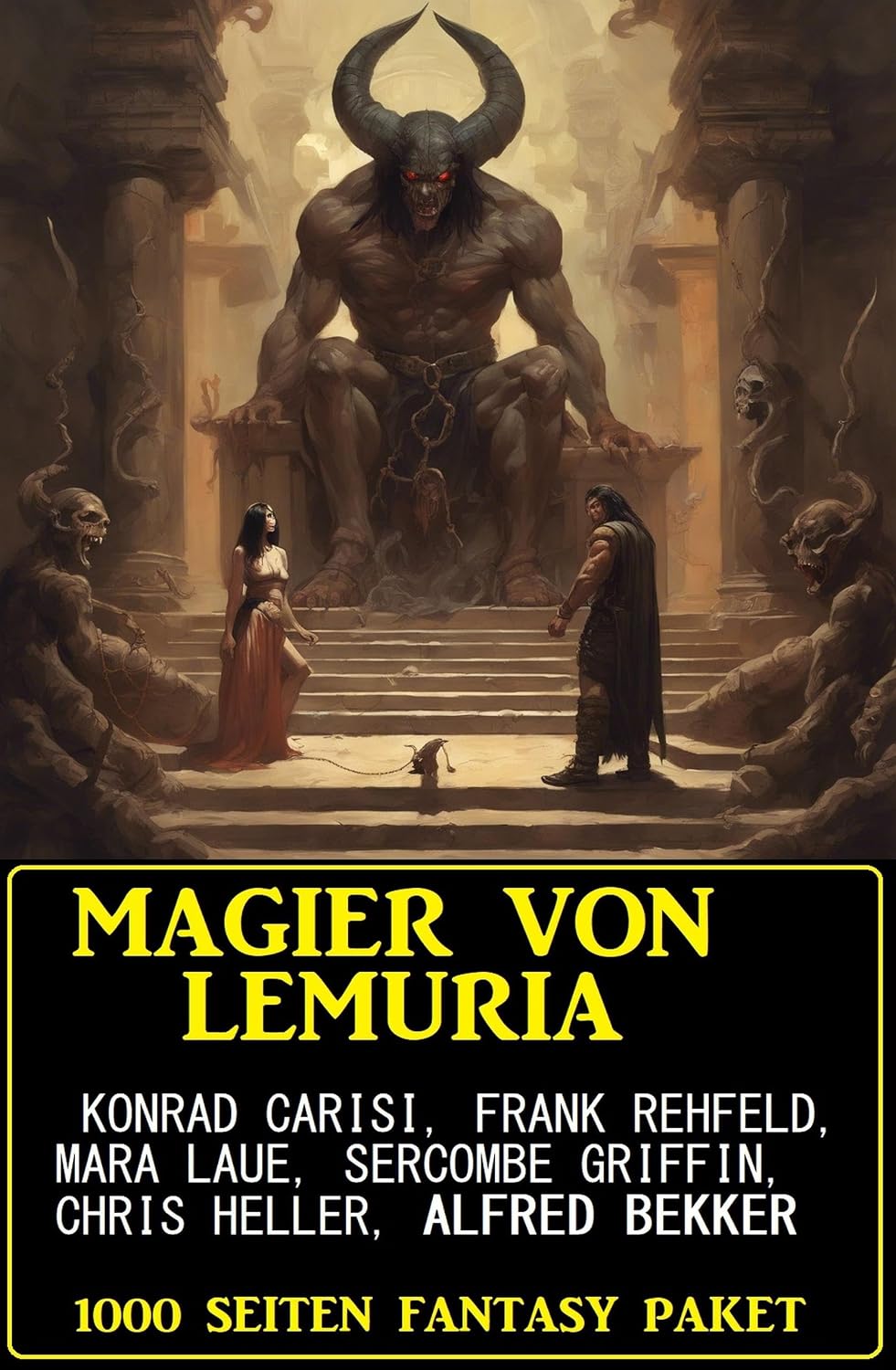 Magier von Lemuria: 1000 Seiten Fantasy Paket (German Edition) eBook ...