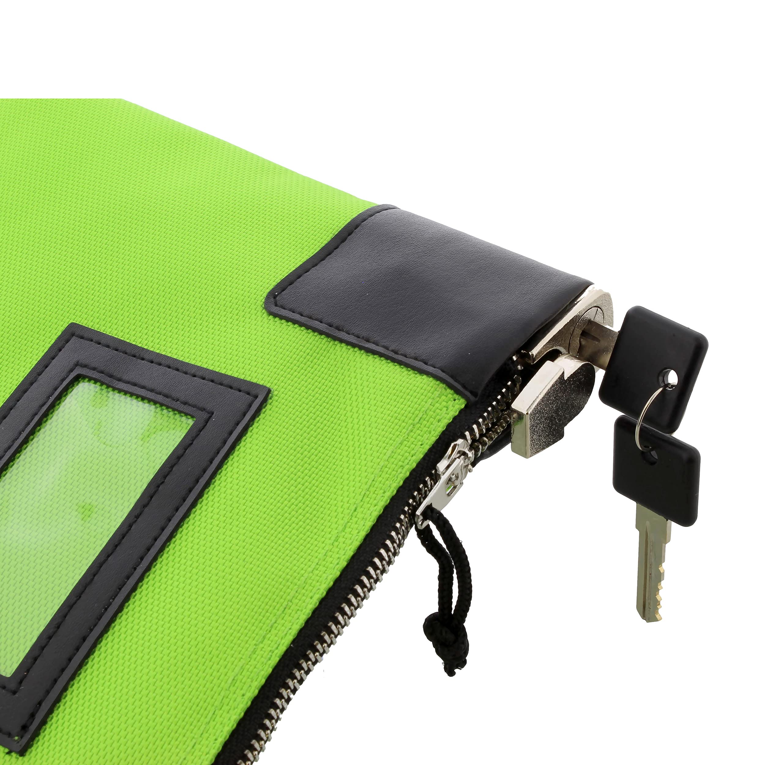Snapklik.com : BISupply Locking Money Pouch Zipper Bank Bag