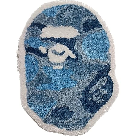 Amazon.com: LUXAPE Bape Rug - Handmade & Premium- 28in W * 20in L (70 ...