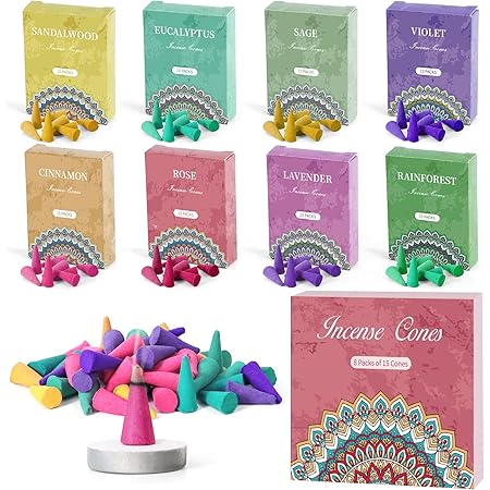 Amazon.com: Incienso de Santa Fe - Piñon Natural Wood Incense Bricks ...