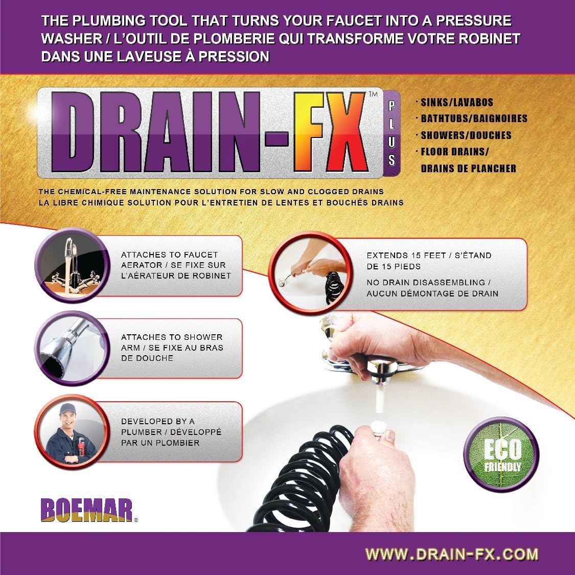 Drain FX BOE202 Plus Plumbing Tool - Amazon.com