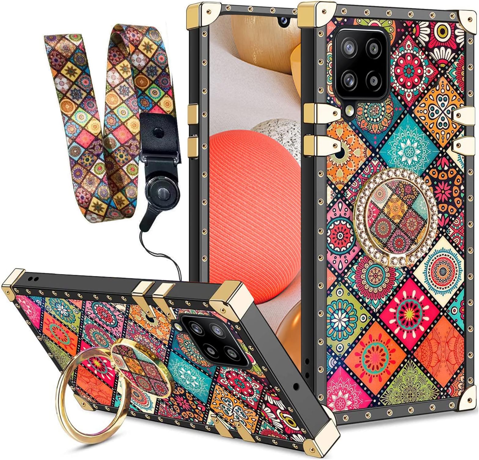 Amazon.com: nancheng for Samsung Galaxy A42 5G Case Girls Women Cute ...