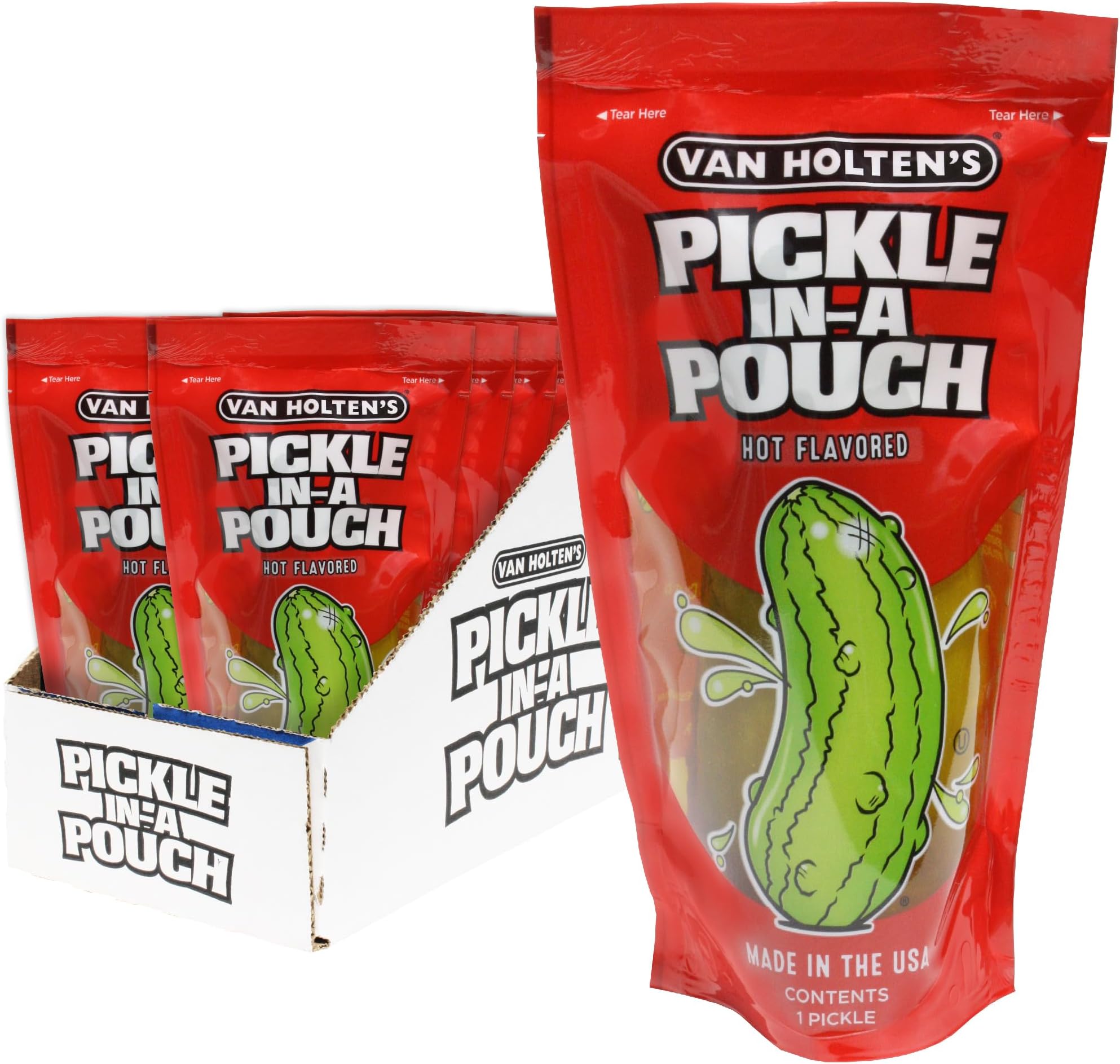 Amazon.com : Van Holten's Pickles - Variety Pickle-In-A-Pouch Sampler ...