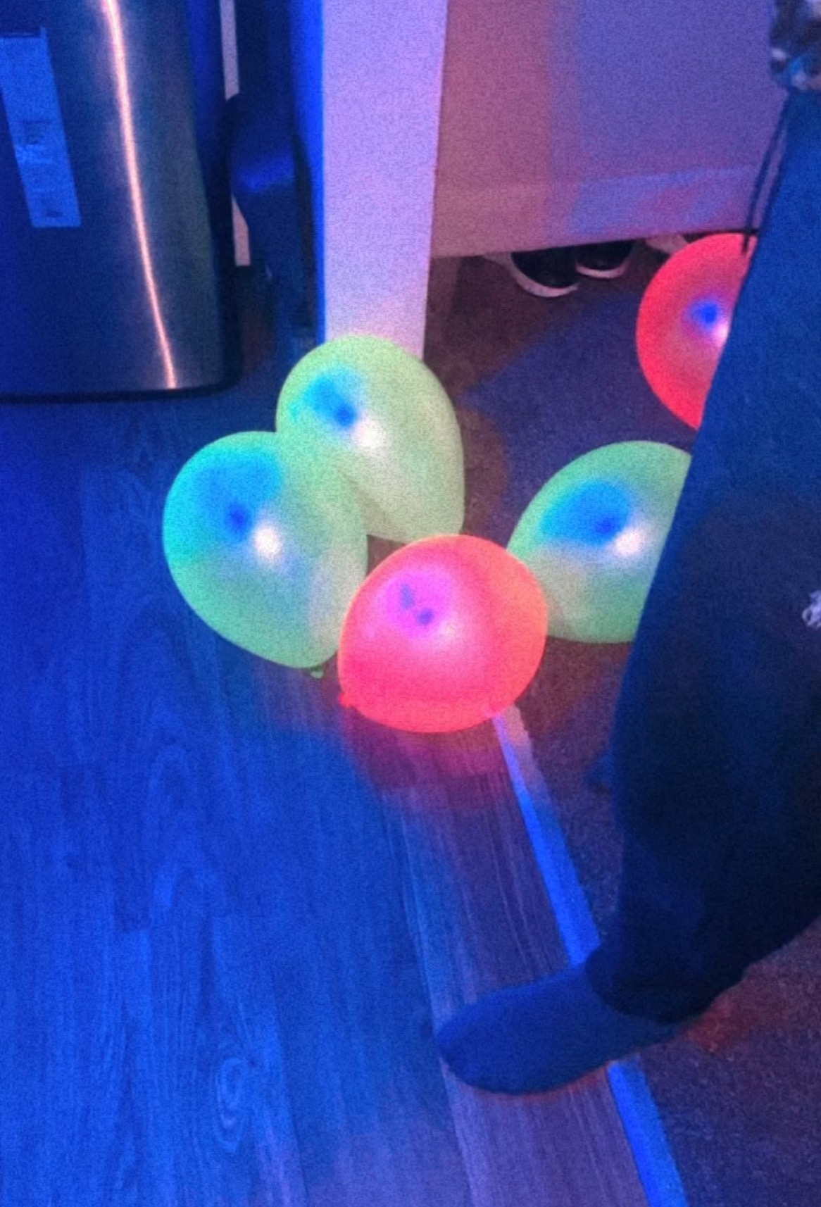 Amazon.com: Neon Glow Party Balloons, Glow in the Dark Balloons 12 Inch ...