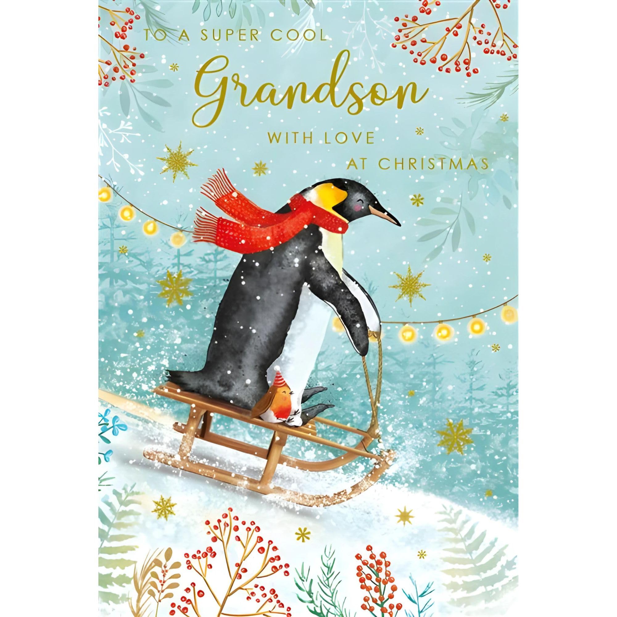 Nigel Quiney Grandson Christmas Card, Single - Christmas Cards 2024 ...