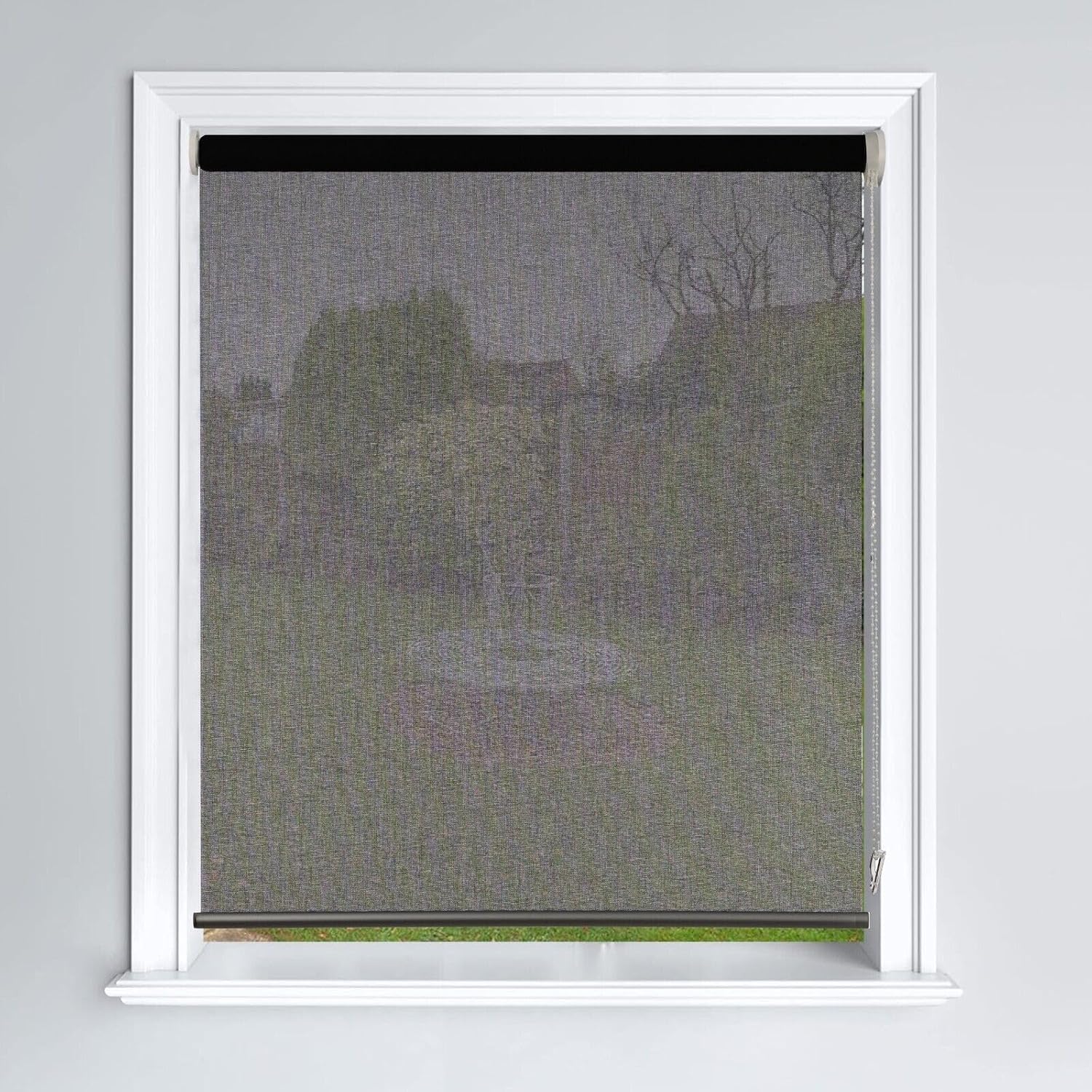 Lister Cartwright Sunscreen/Privacy Roller Blind Privacy Shades Windows ...