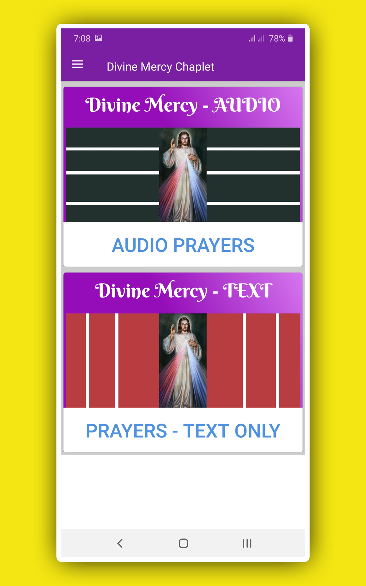 Divine Mercy Chaplet Audio - App on Amazon Appstore
