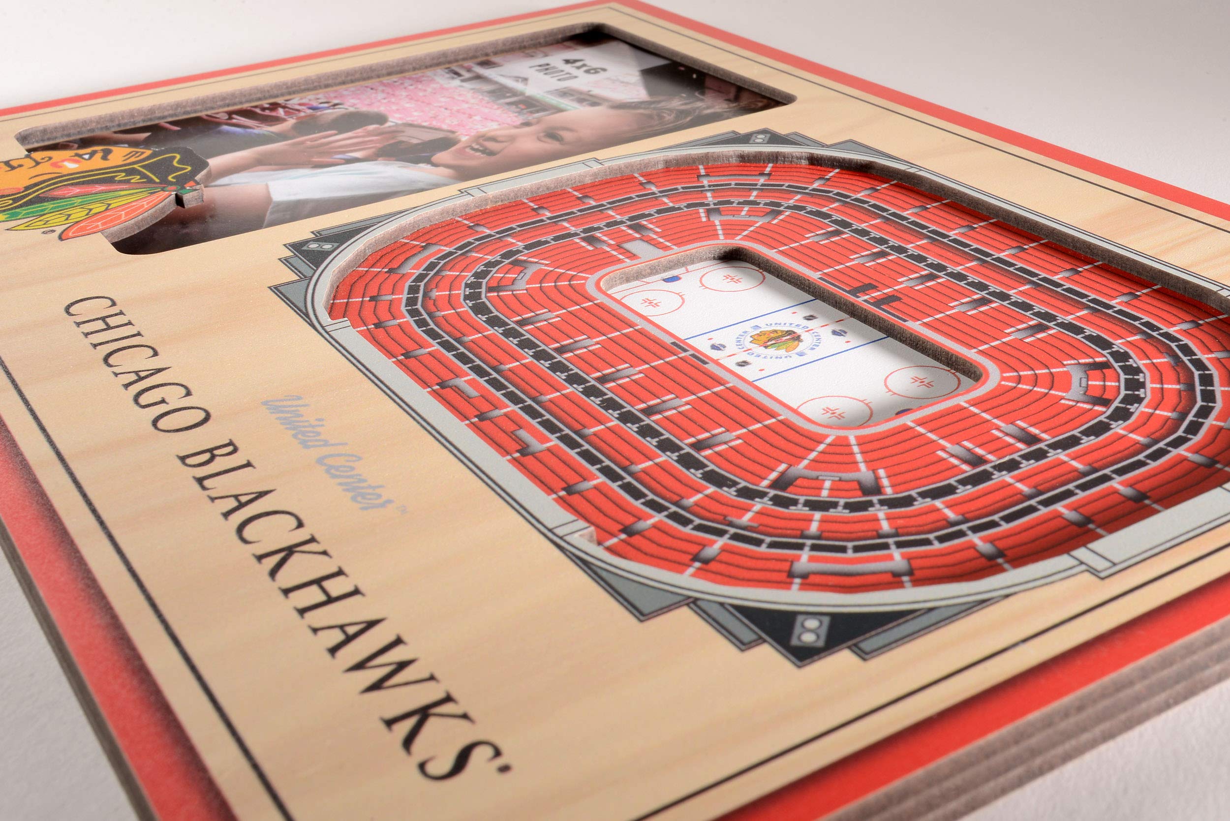 Snapklik.com : YouTheFan NHL Chicago Blackhawks 3D StadiumViews Picture ...