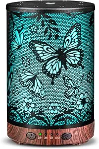 Amazon.com: JOYOLO Essential Oil Diffuser Metal Aromatherapy Diffuser ...