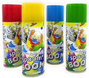 Spoom Boom Espuma de Diversion Bote con 275 ml / 250 Gramos : Amazon ...